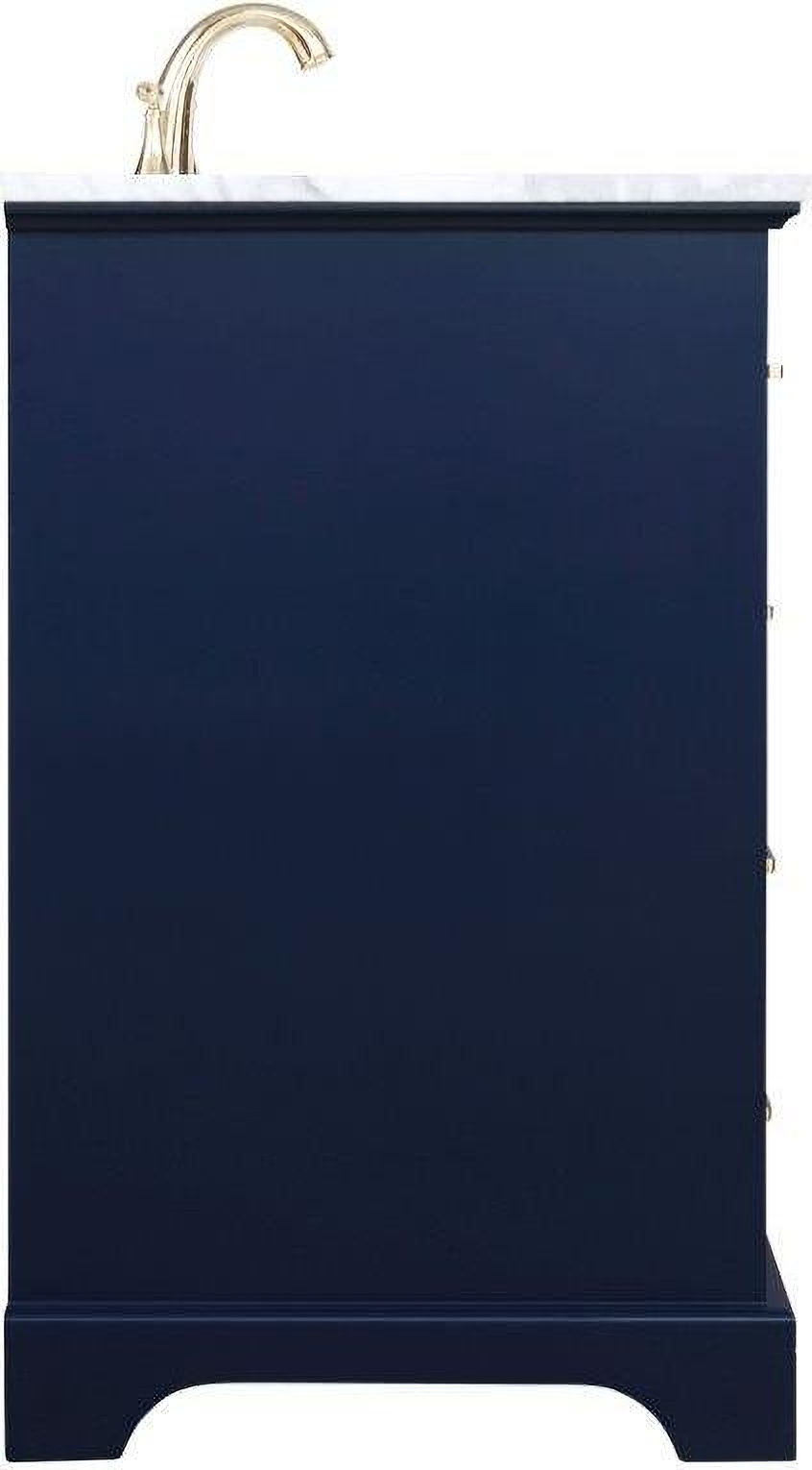 Americana 48 Inch Single Bathroom Vanity In Blue - 1StopBedrooms.