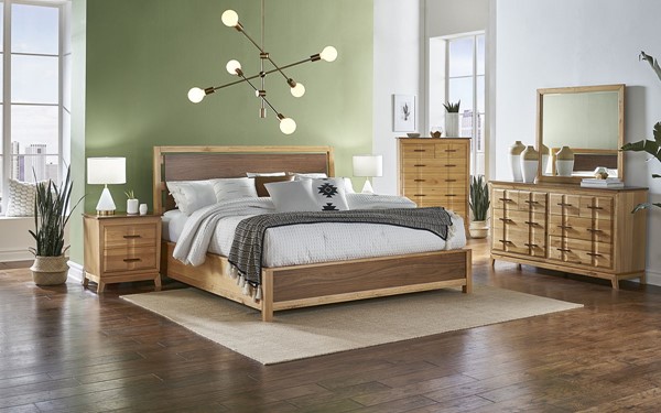 Modway King Panel Angled Bed - 1StopBedrooms.