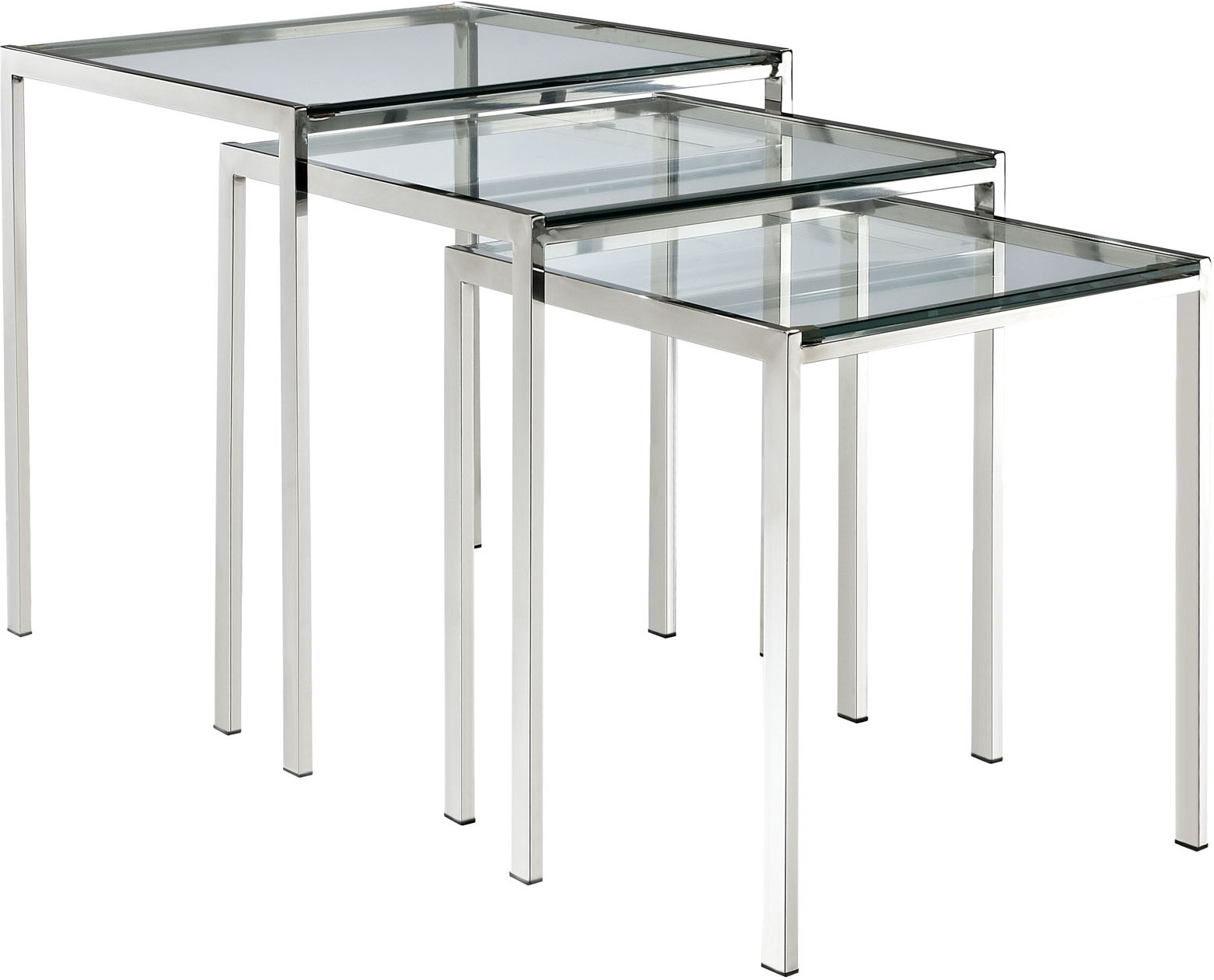 Nimble Silver Nesting Table EEI-257 - 1StopBedrooms.