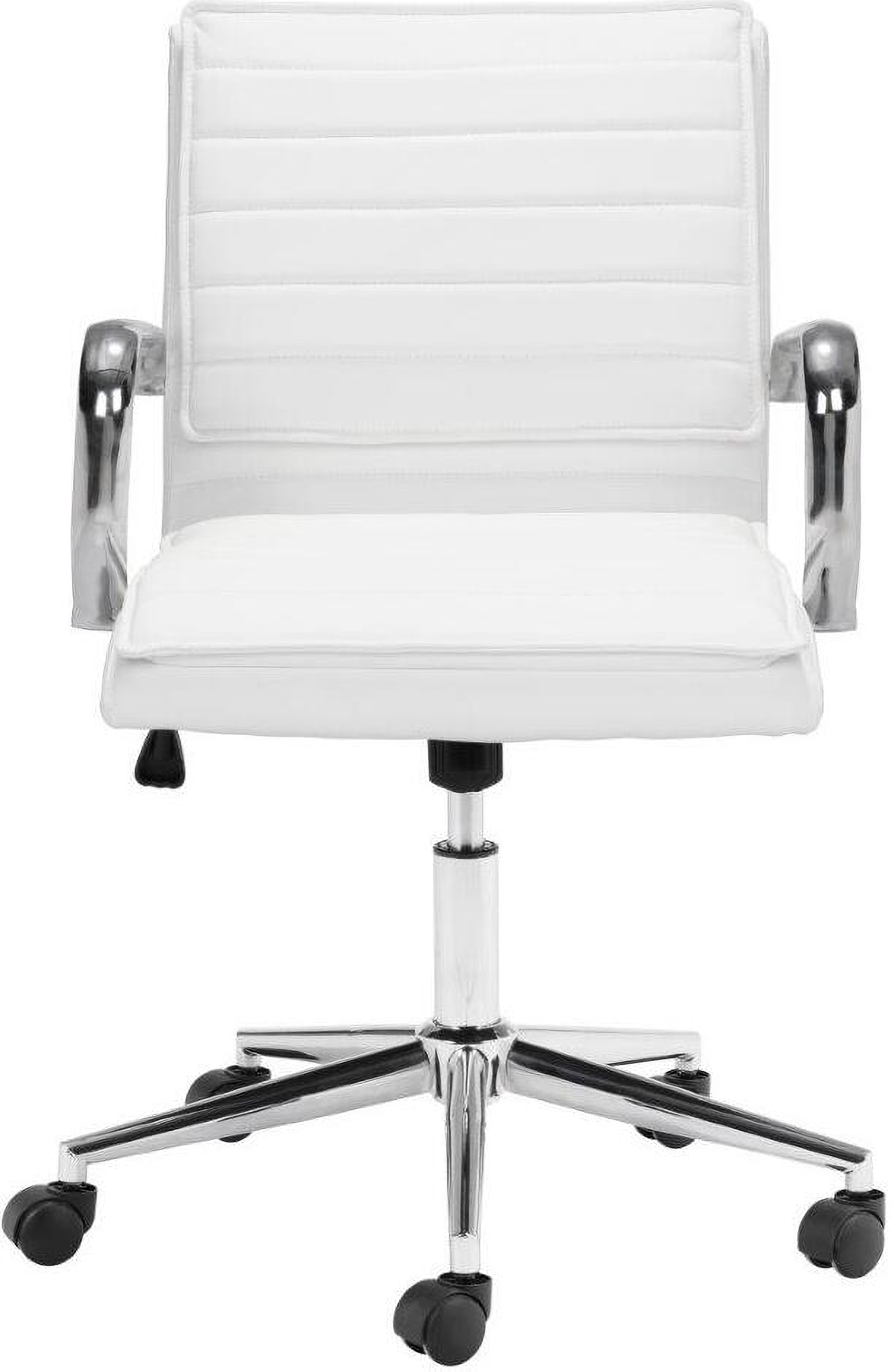 Partner Office Chair White - 1StopBedrooms.