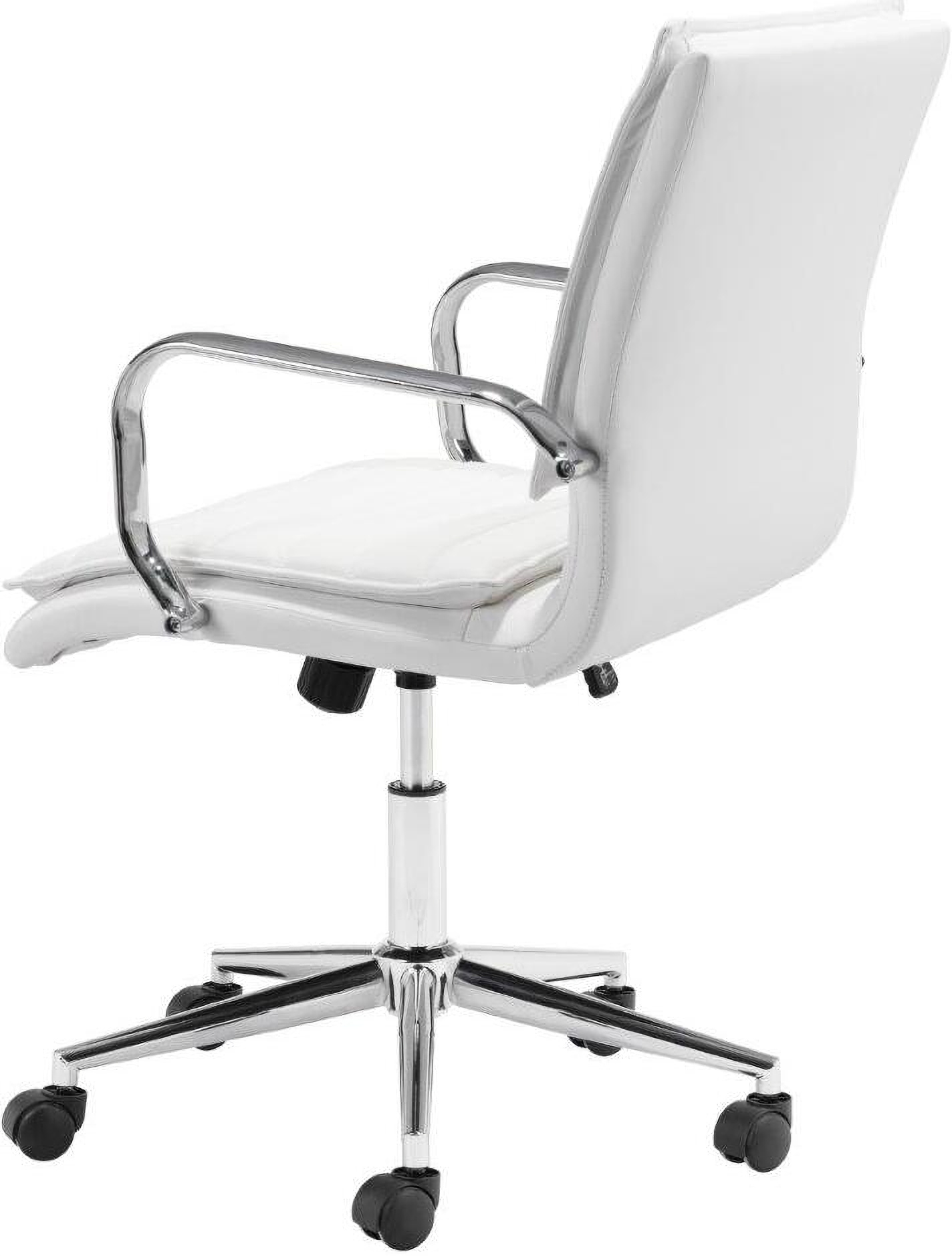 Partner Office Chair White - 1StopBedrooms.