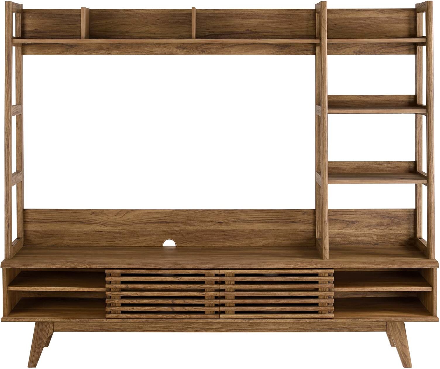 Render TV Stand Entertainment Center EEI-3863-WAL - 1StopBedrooms.