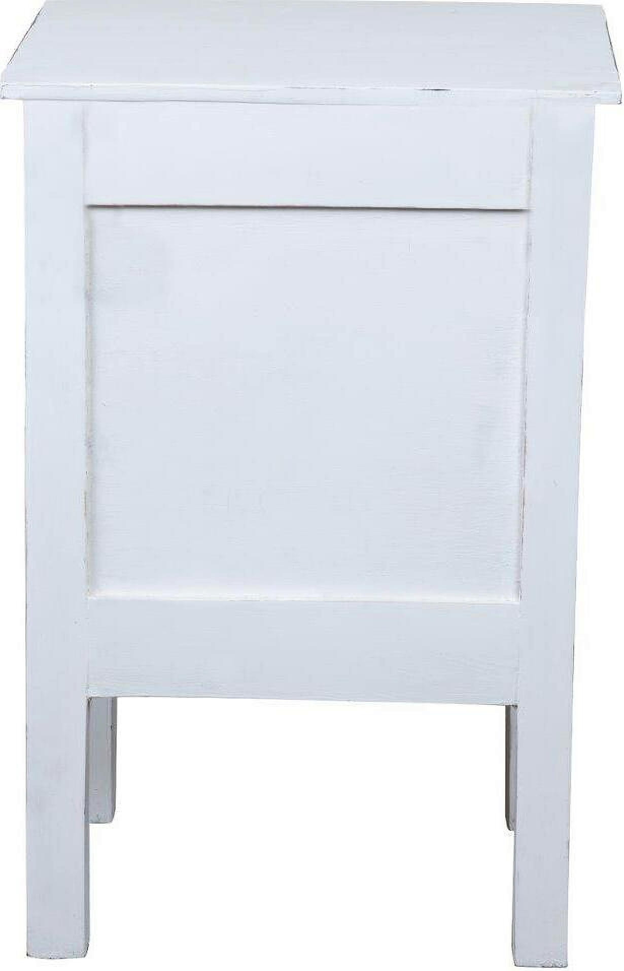 Sunset Trading Cottage Whitewashed End Table - 1StopBedrooms.