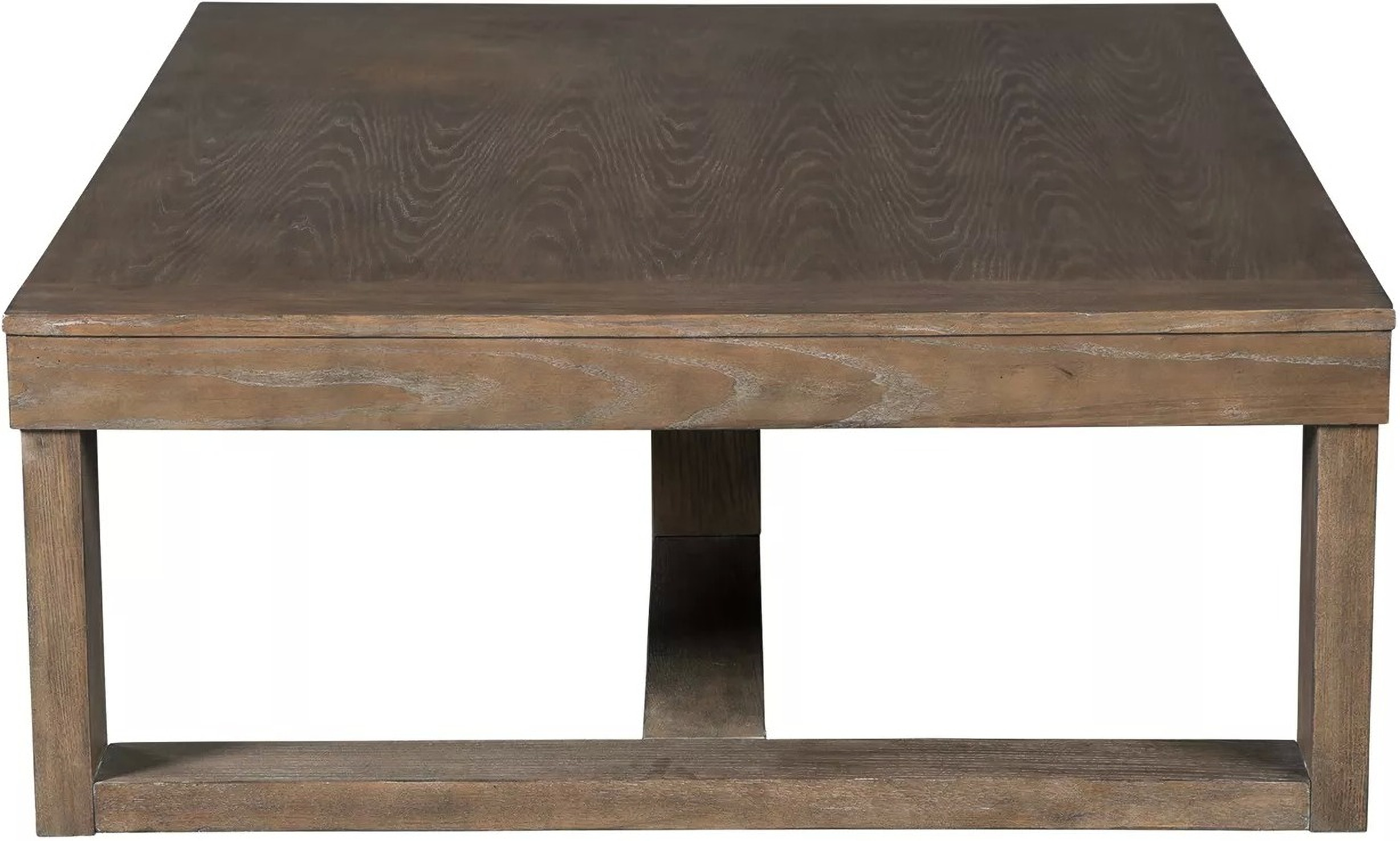 Cariton Gray Rectangular Cocktail Table - 1StopBedrooms.