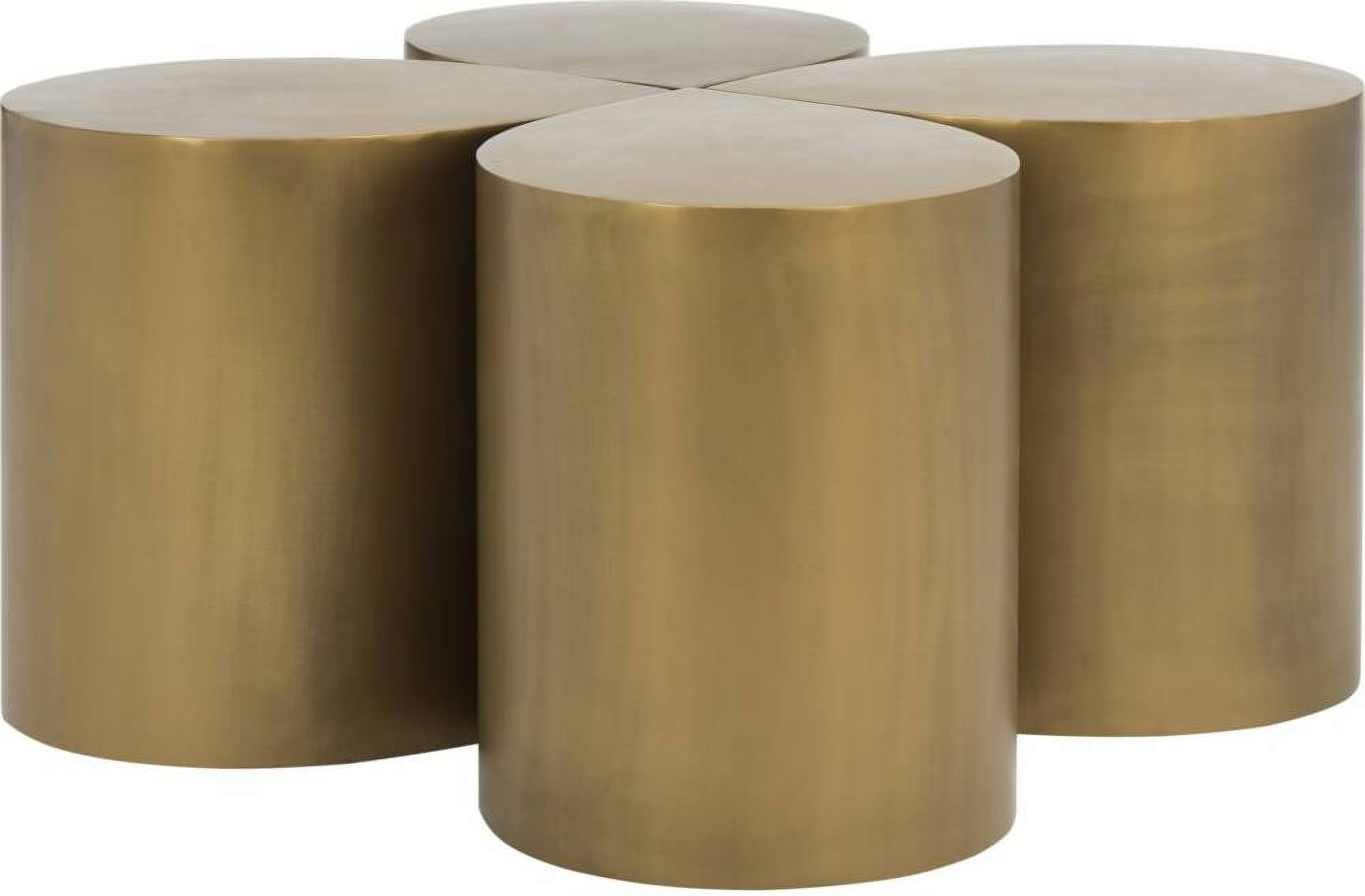 Tilly Antique Brass Coffee Table - 1StopBedrooms.