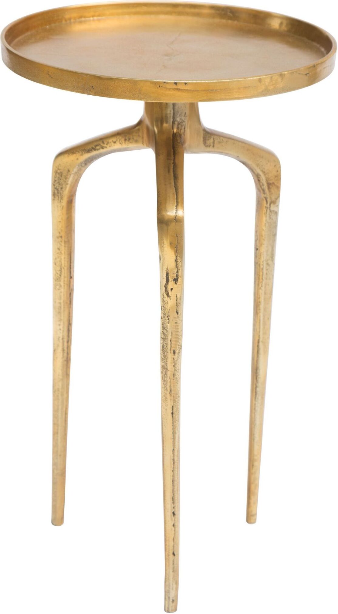 Como Antique Gold Accent Table - 1StopBedrooms.