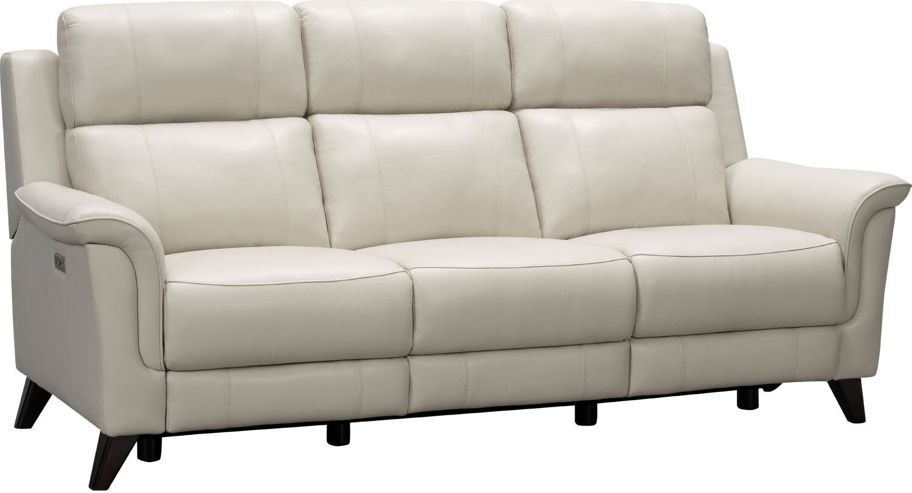 Kester Power Reclining Sofa in Laurel Cream Leather - 1StopBedrooms.