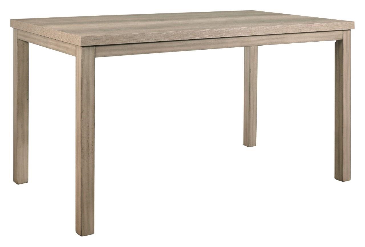 Arcadia Rustic Natural Tone Extendable Rectangular Dining Table ...