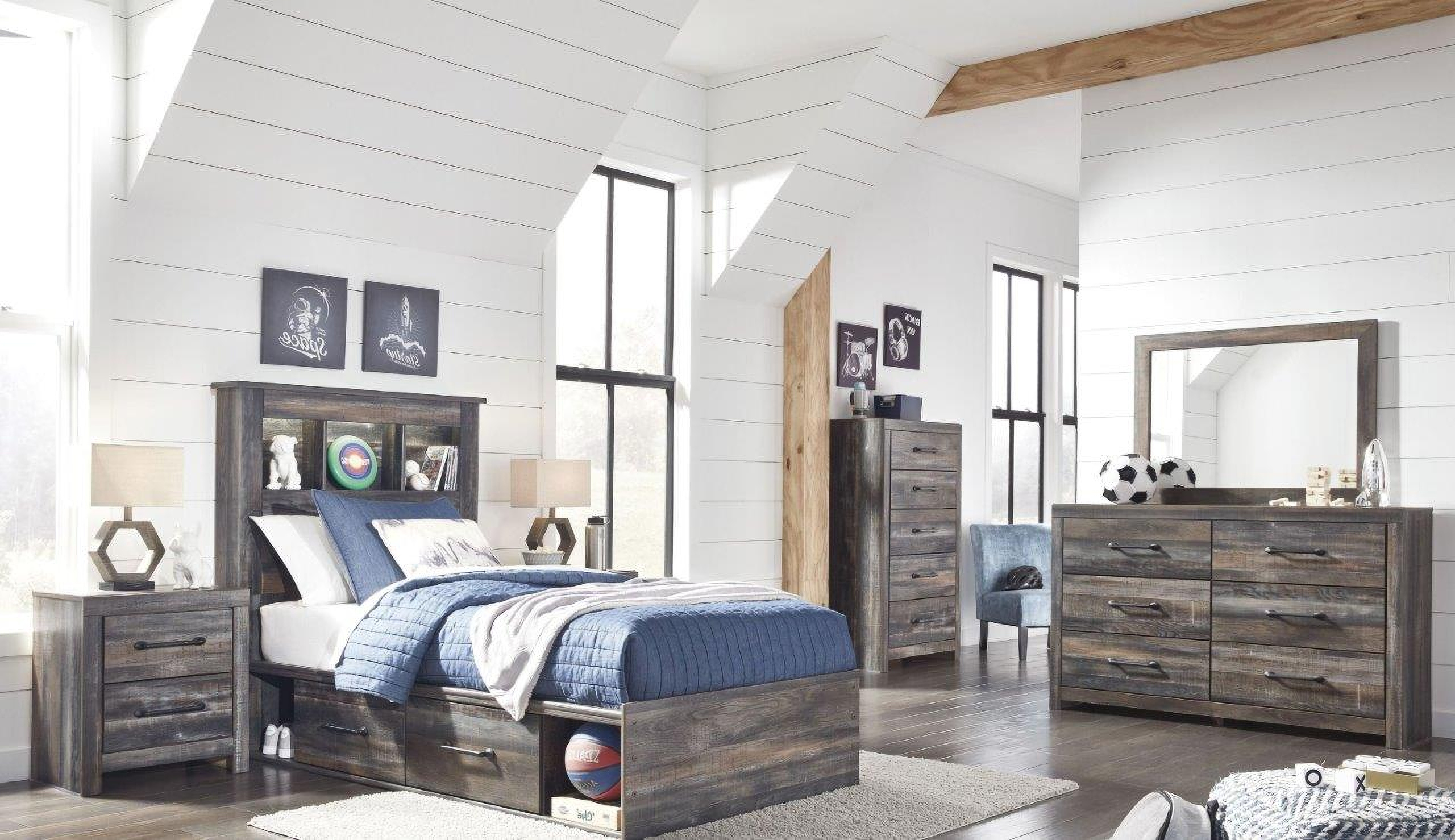 Drystan Multi Narrow Chest - 1StopBedrooms.