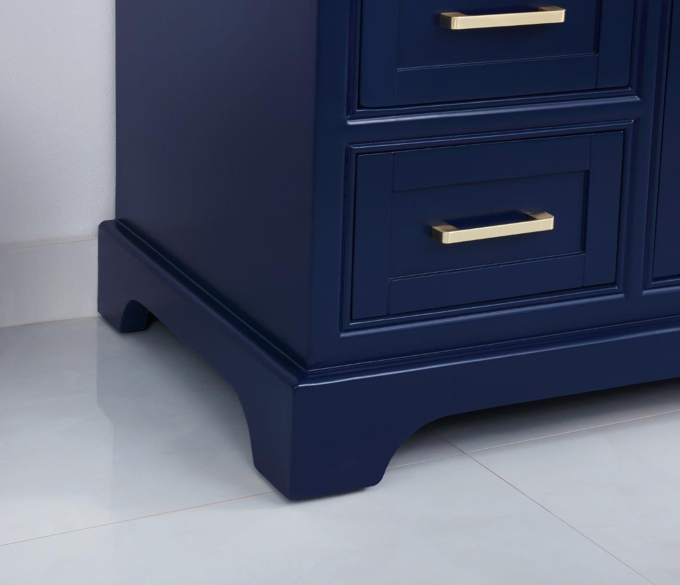 Americana 48 Inch Single Bathroom Vanity In Blue - 1StopBedrooms.