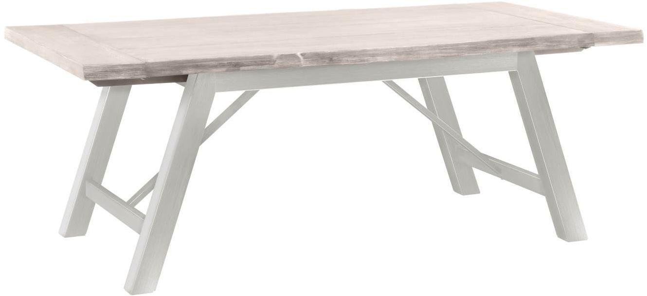 Torrey Natural Gray 60" Extendable Round Dining Table - 1StopBedrooms.