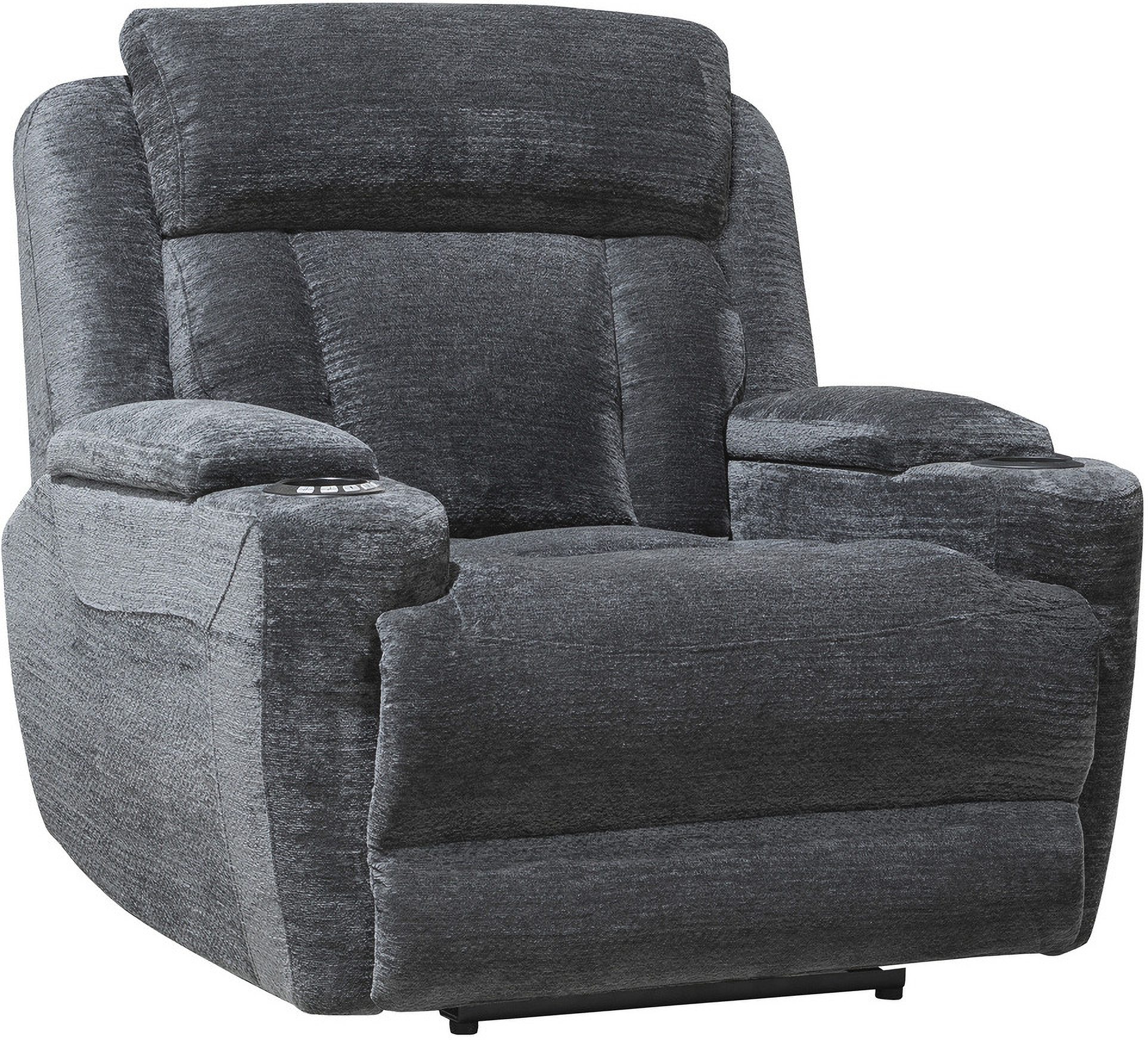 Dalton Power Recliner In Lucky Charcoal by Parker House | 1StopBedrooms