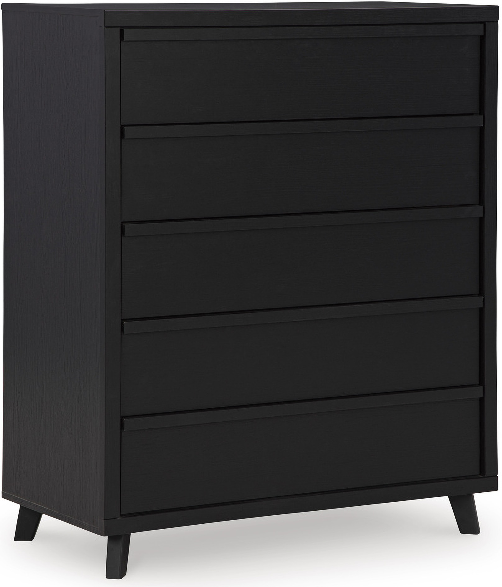 Danziar Black Five Drawer Chest by Ashley Furniture | 1StopBedrooms