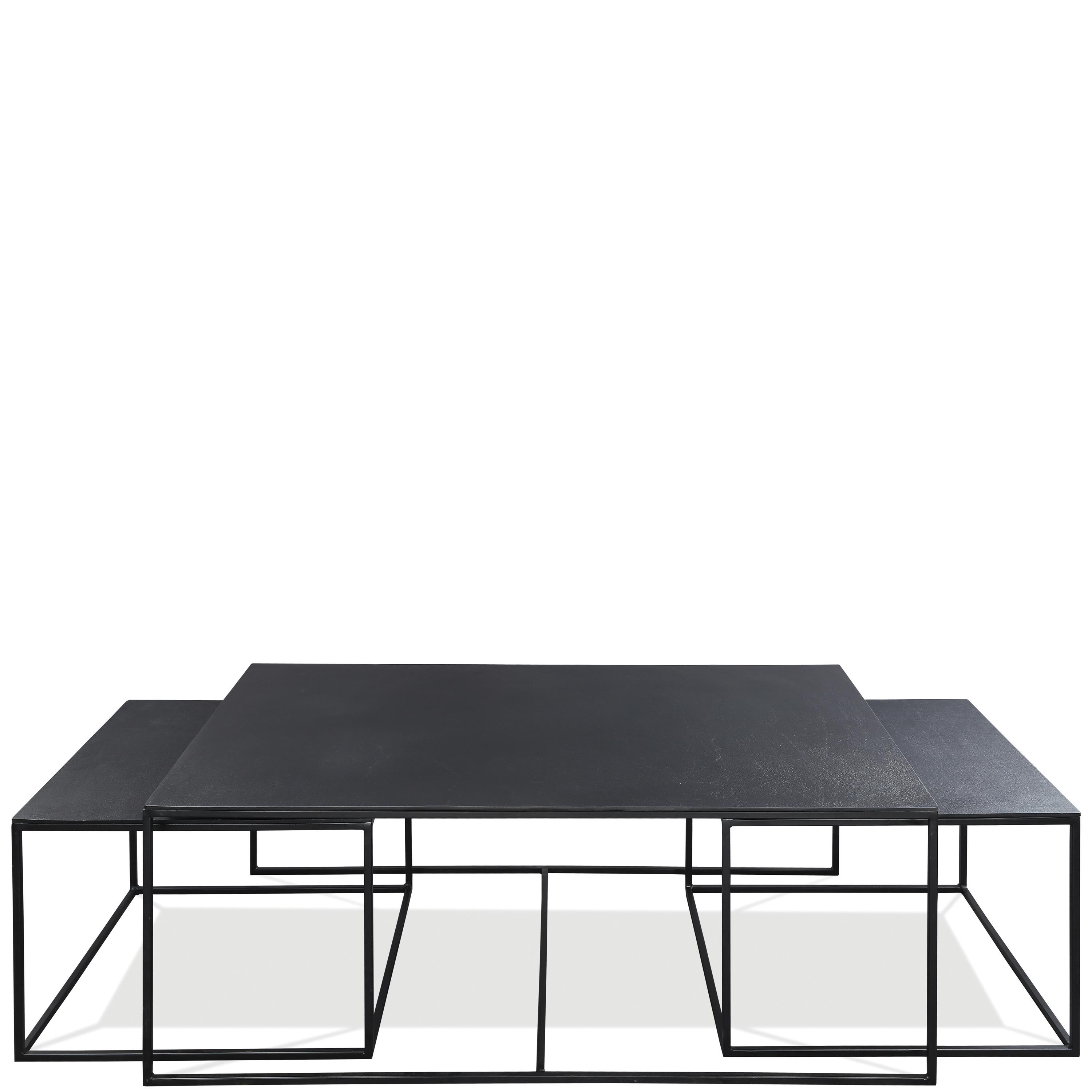 Declan Nesting Coffee Table In Antique Charcoal by Riverside Furniture ...