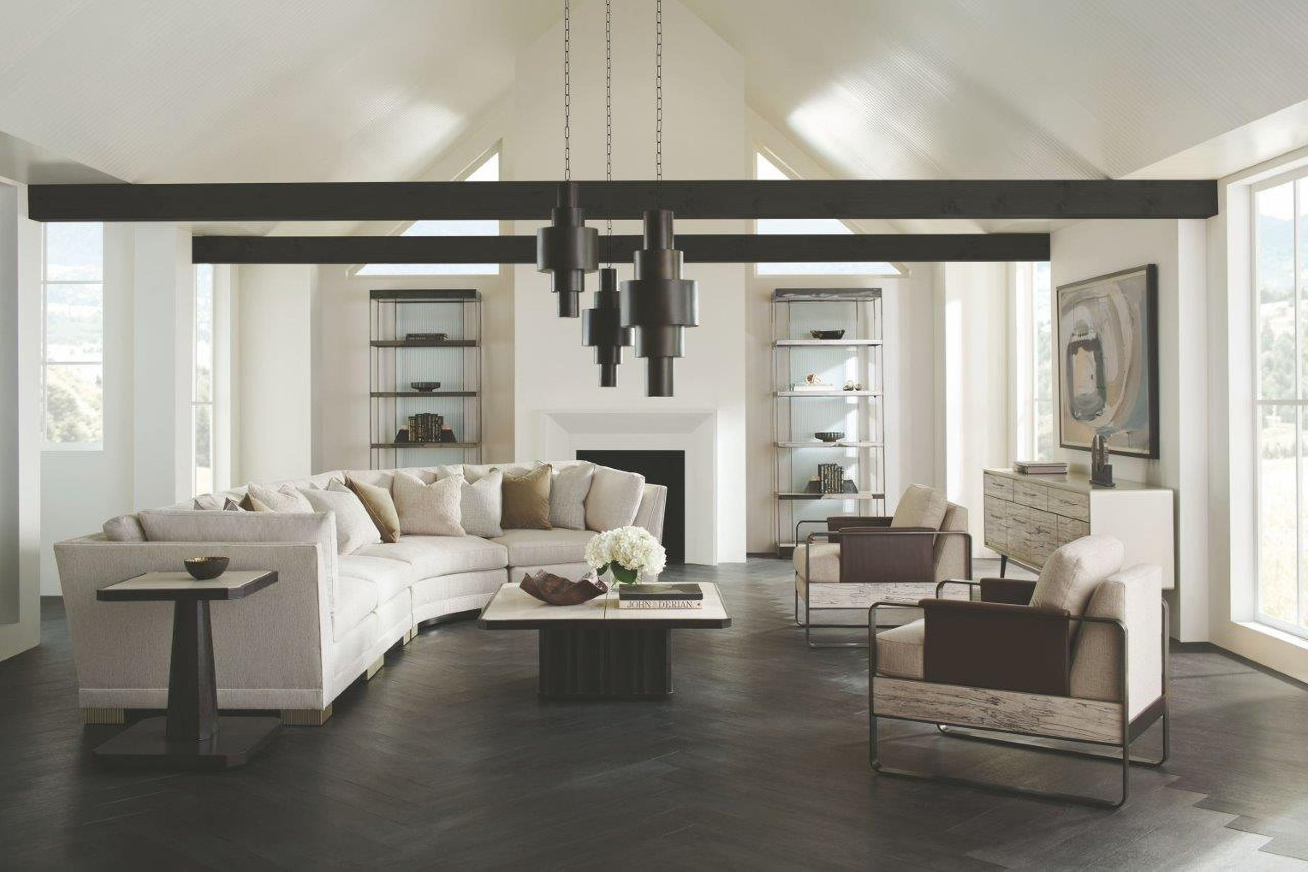 Deep Retreat Herringbone Modular Sectional by Caracole | 1StopBedrooms