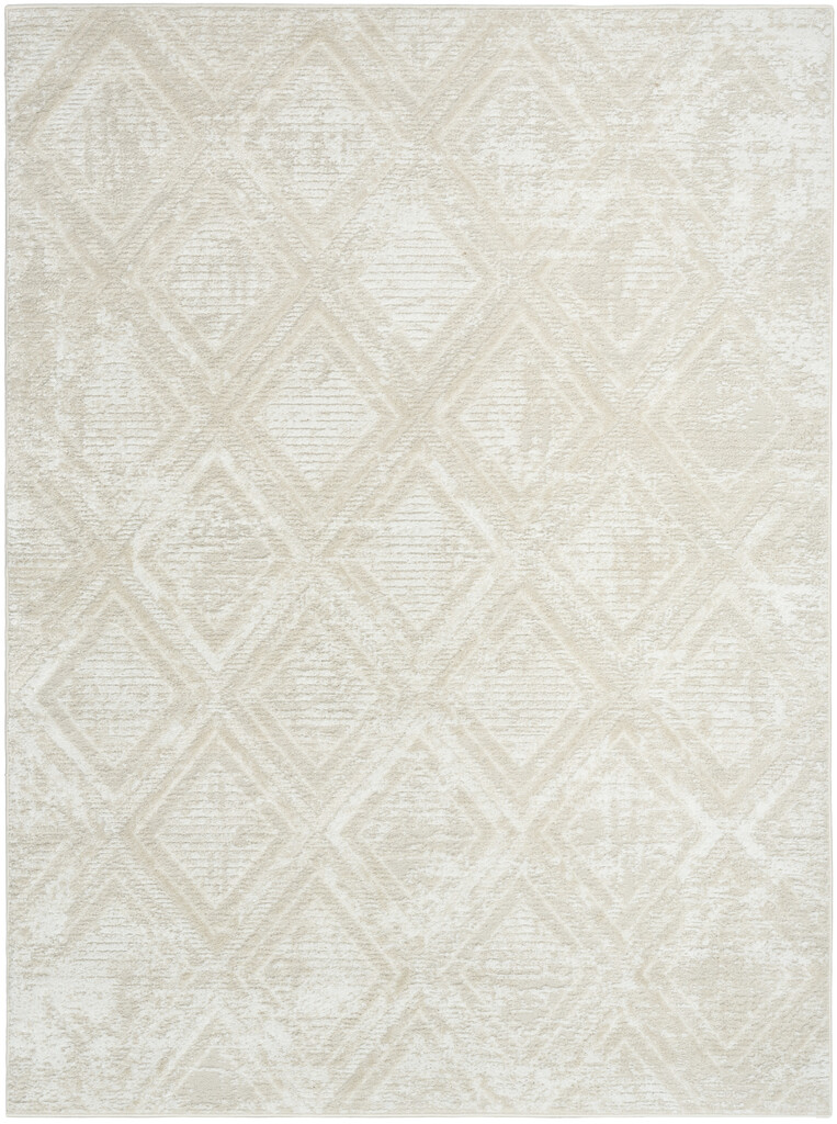 Dekor Modern 5'3" x 7' Indoor Rug In Beige by Nourison | 1StopBedrooms