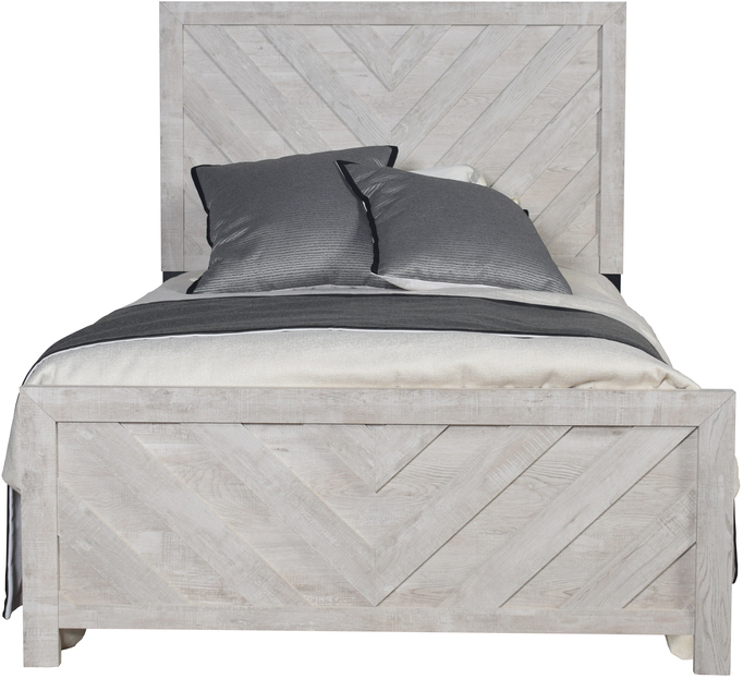 Denver Modern Style Full Bed Made With Wood In White by Galaxy Home ...