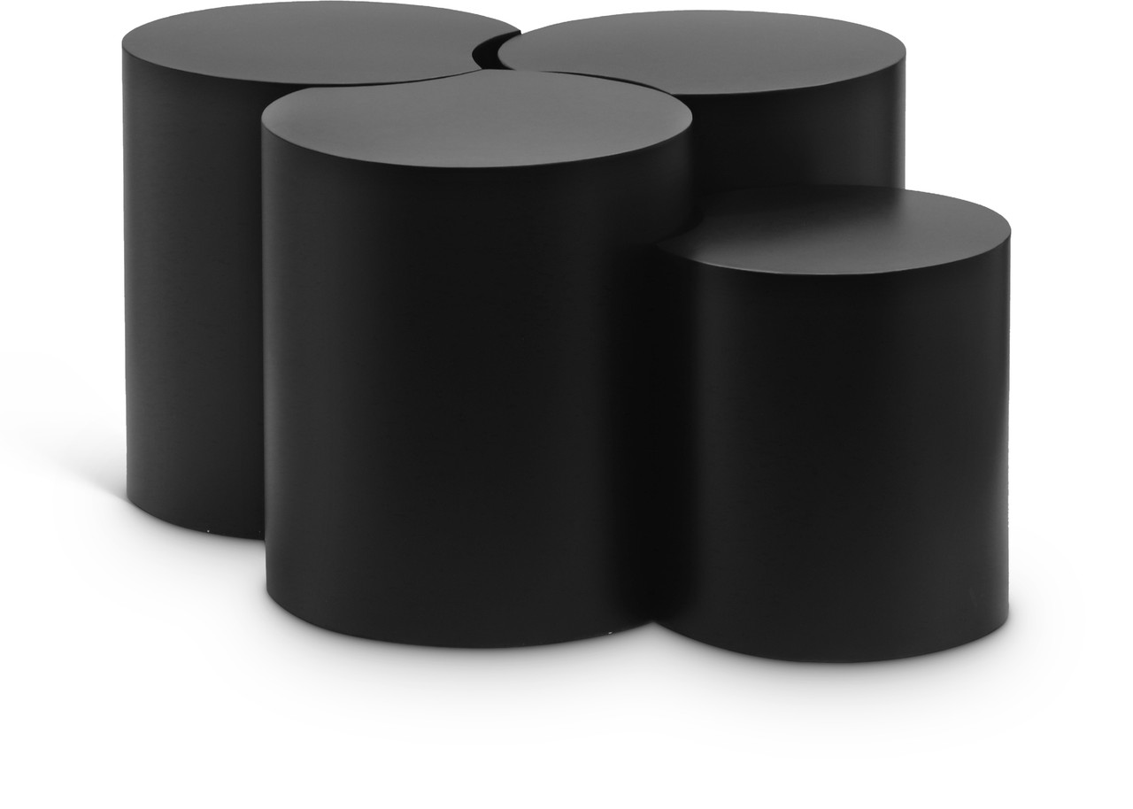 Dimple Coffee Table In Black by Meridian | 1StopBedrooms