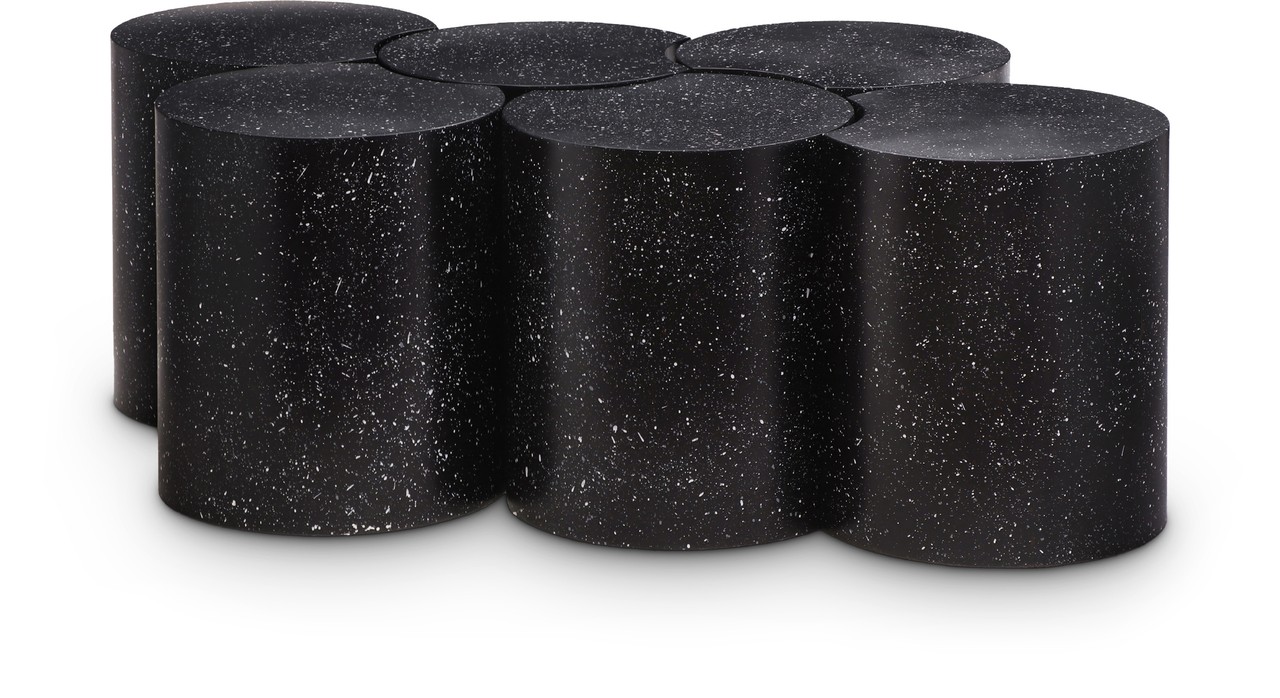 Dimple Coffee Table In Black by Meridian | 1StopBedrooms