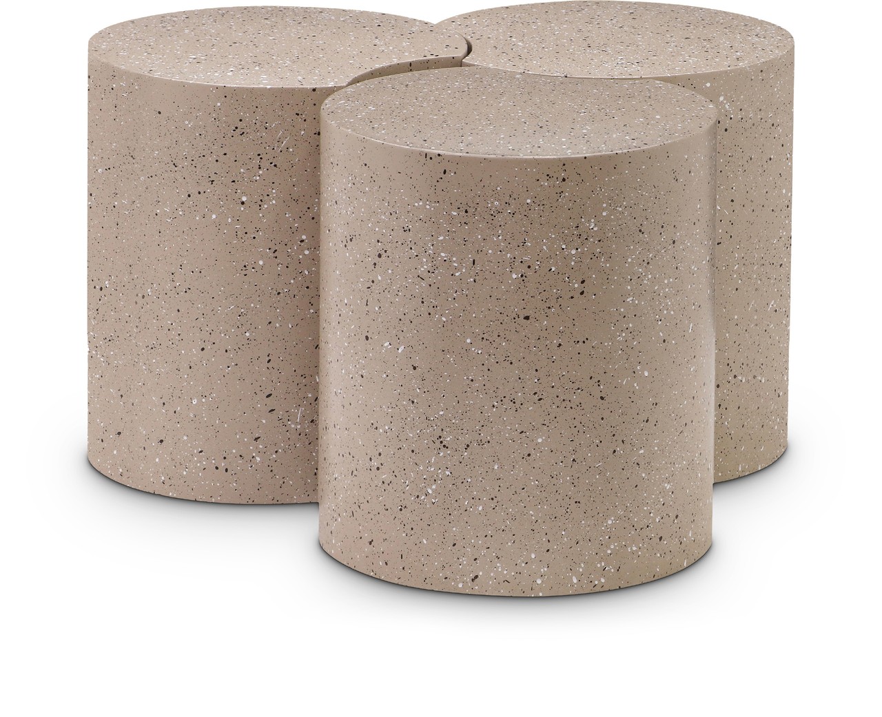 Dimple Coffee Table In Taupe by Meridian | 1StopBedrooms