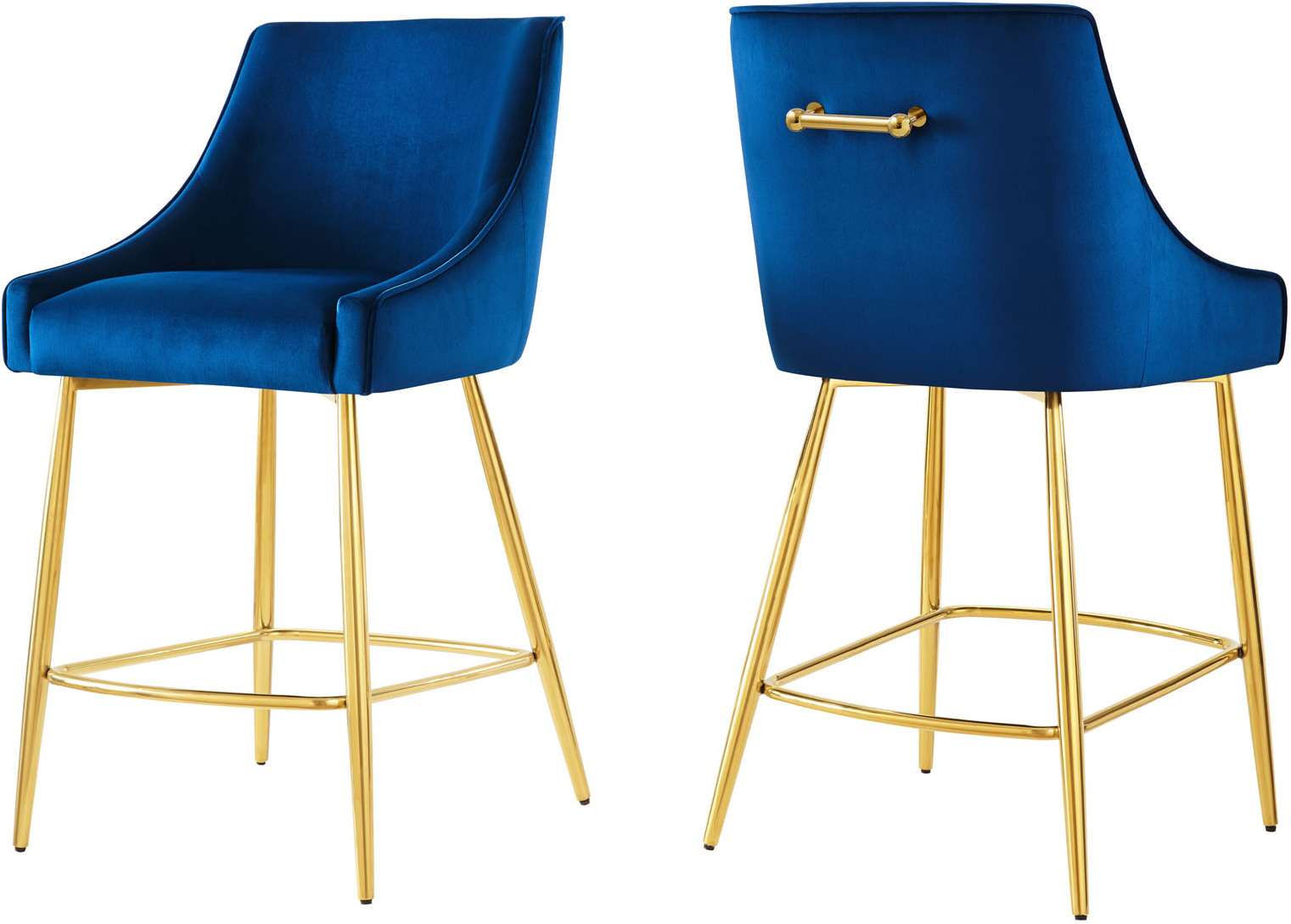 Discern Counter Stools - Set of 2 In Navy by Modway | 1StopBedrooms