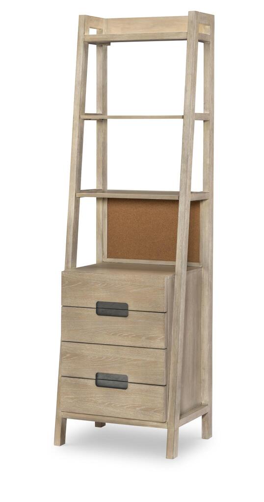 District 4 Drawer Bookcase In Weathered Oak by Legacy Classic ...