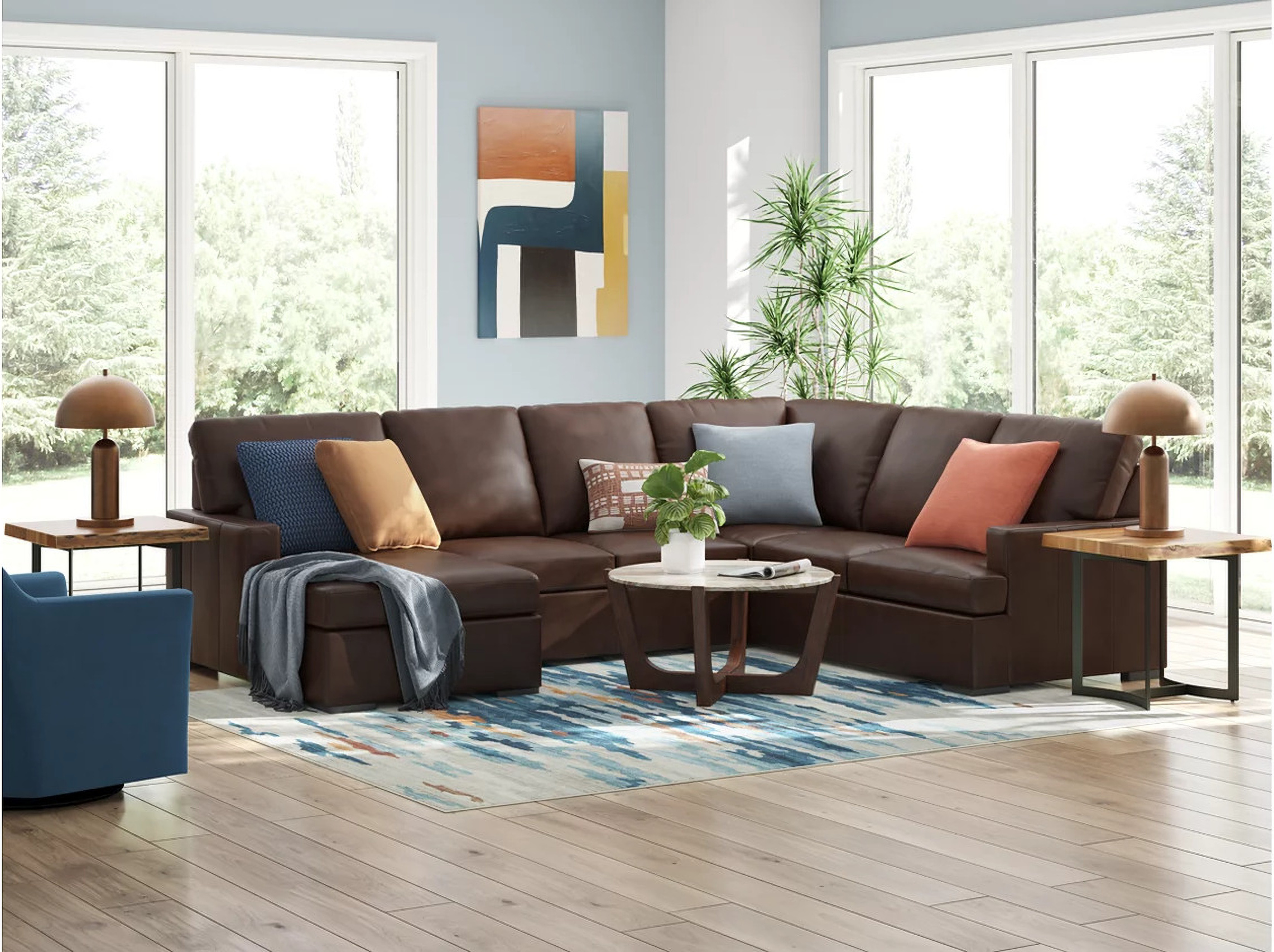 Dorracaster 3-Piece Sectional with Chaise In Coffee by Ashley Furniture ...