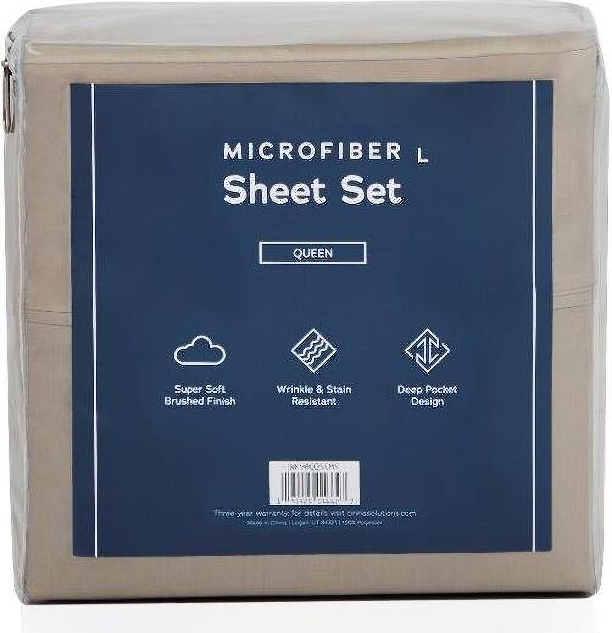 Double-Brushed Microfiber Sheet Set WK90SCSLMS by Malouf | 1StopBedrooms