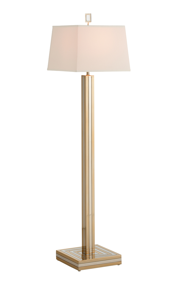 Dust Floor Lamp In Gold by Wildwood | 1StopBedrooms