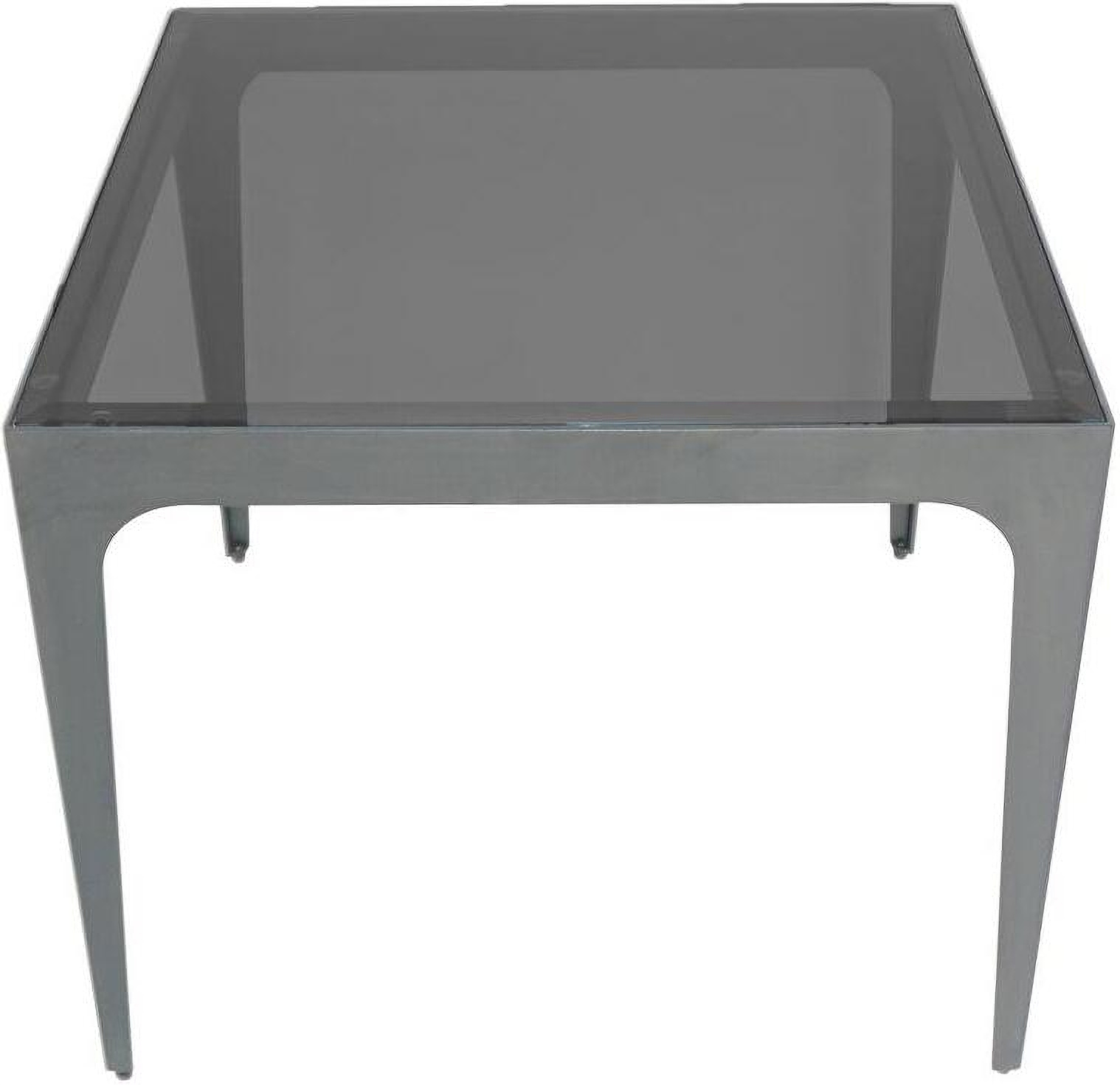 Dynasty End Table With Smoked Glass Top by Bellini Modern Living ...