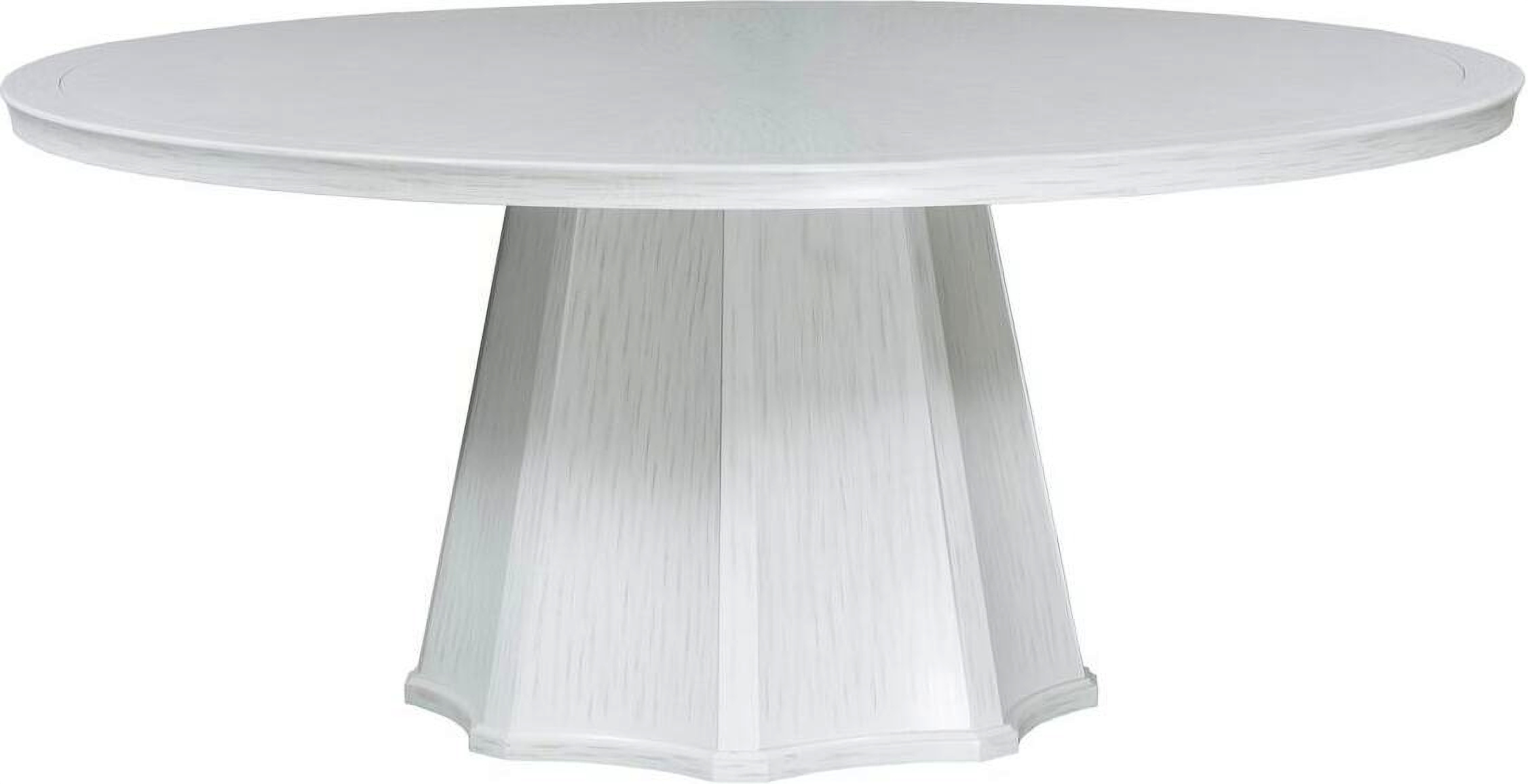 East Camden Scalloped Dining Table In Pearl by Fairfield Chair ...