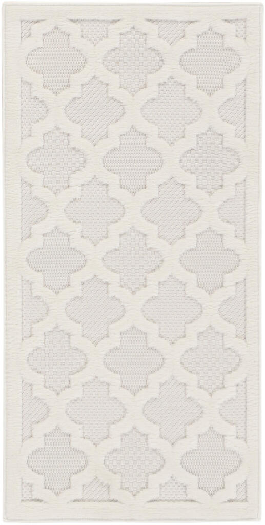 Easy Care 2' x 4' Rug In Ivory White by Nourison | 1StopBedrooms