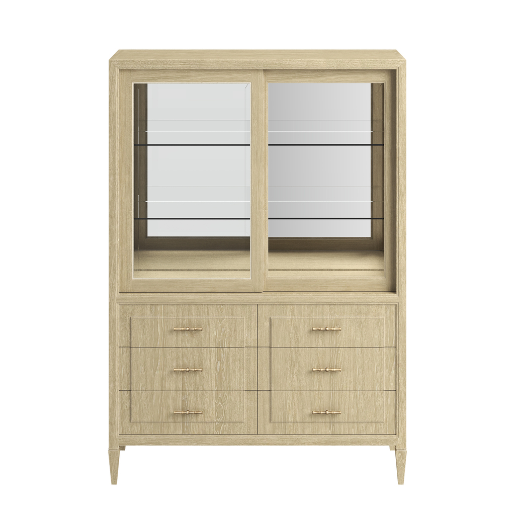 Eave China Cabinet In Sundrenched Oak and Natural Oak by A.R.T ...
