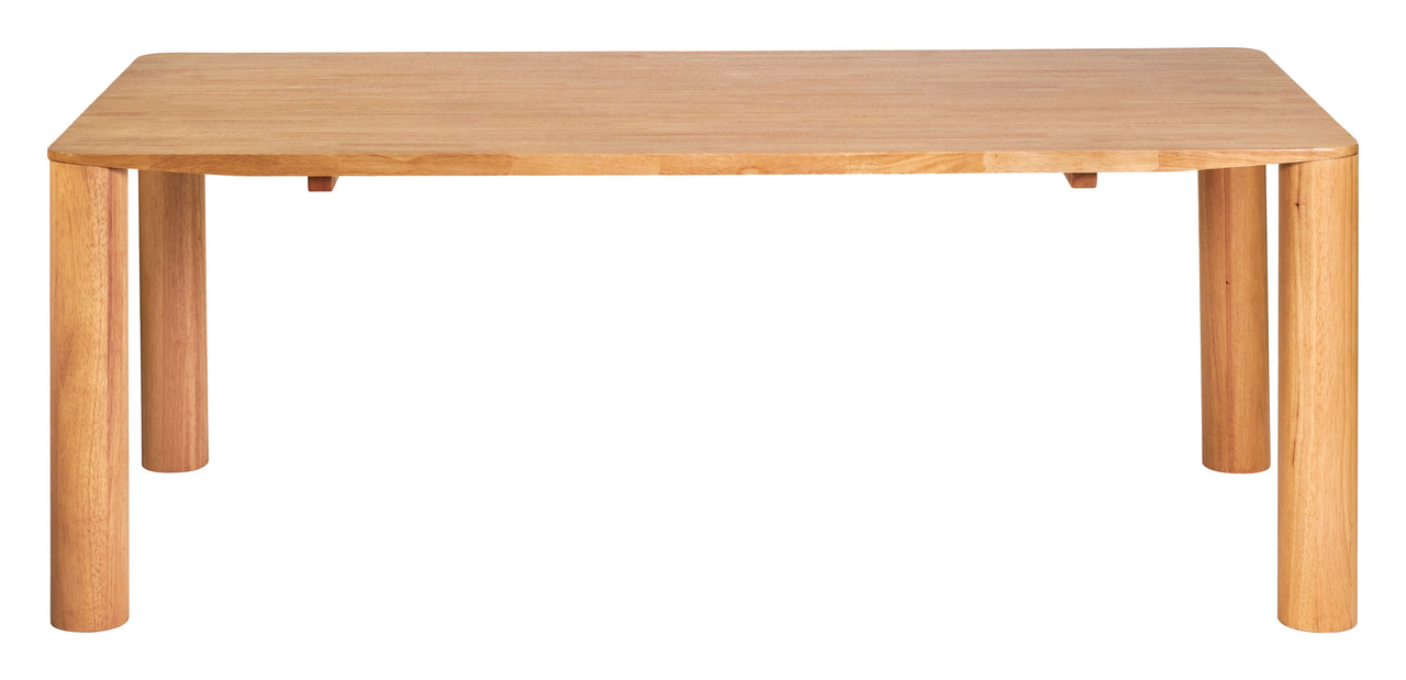 Eazy Dining Table In Natural by Zuo Modern | 1StopBedrooms