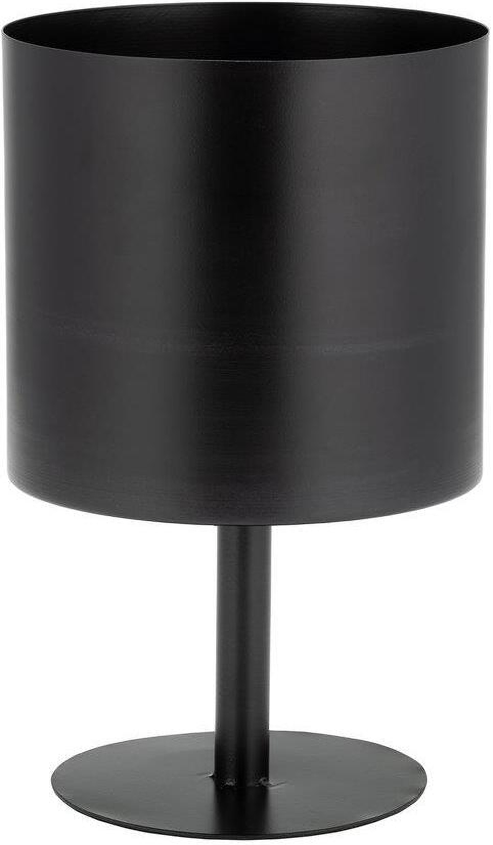 Ec Metal 8 Inch Flat Round Base Planter In Black by Sagebrook Home ...