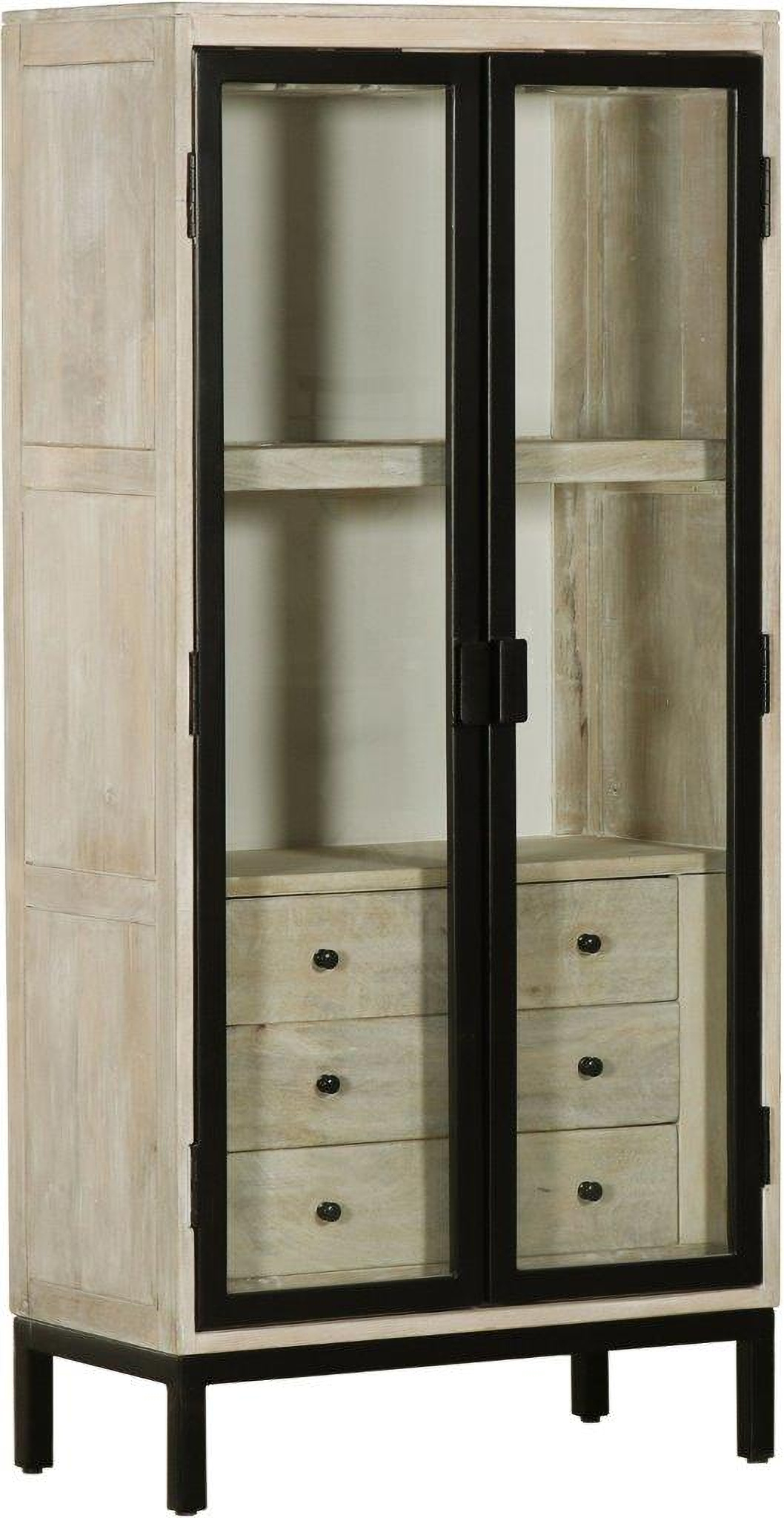 Eclectic Modern Driftwood Brown Drawer Bar Cabinet by Pulaski ...