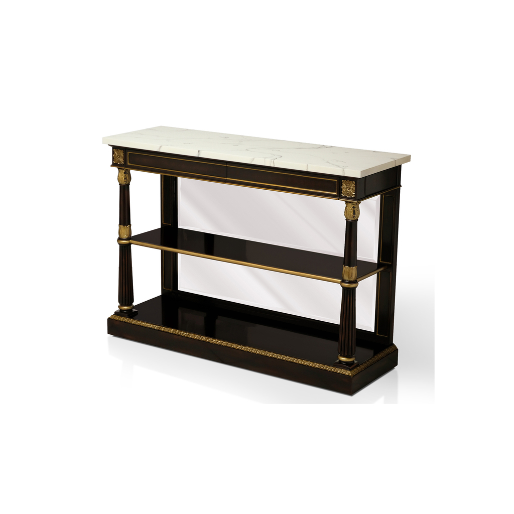 Eclipse Console Table In Ebony and Ivory by Maitland-Smith | 1StopBedrooms Eclipse Console Table In Ebony and Ivory by Maitland-Smith | 1StopBedrooms