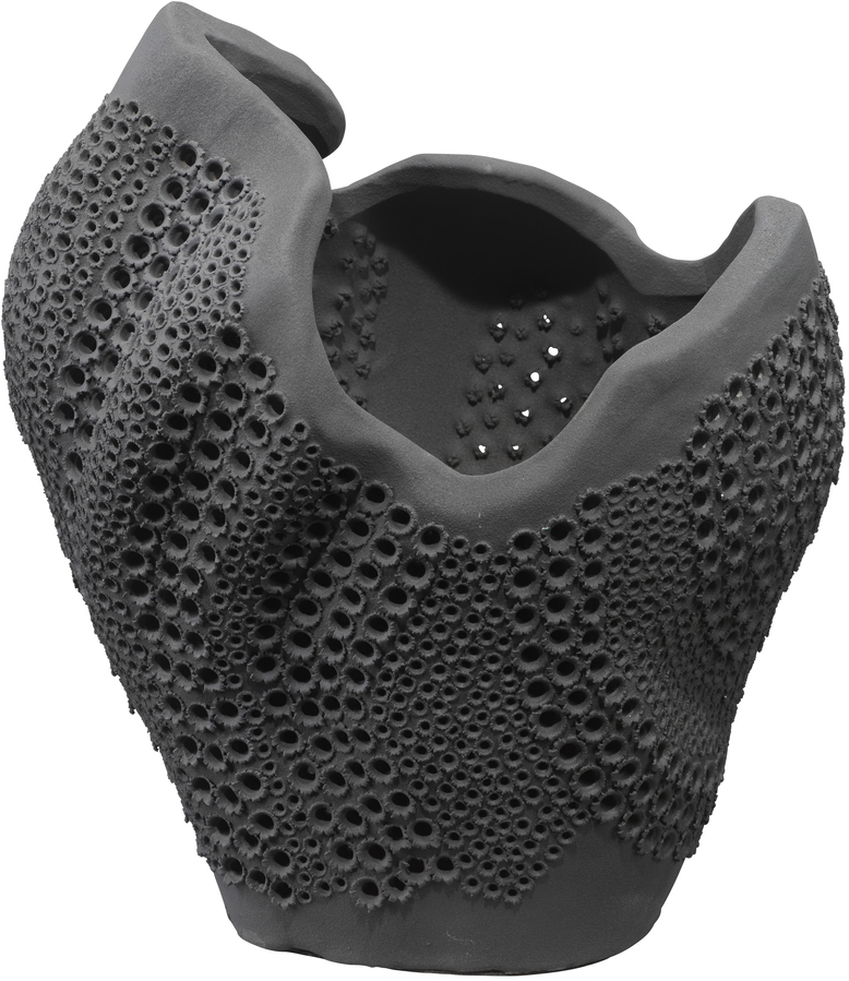 Eclipse Vase In Matte Black by Jamie Young Company | 1StopBedrooms