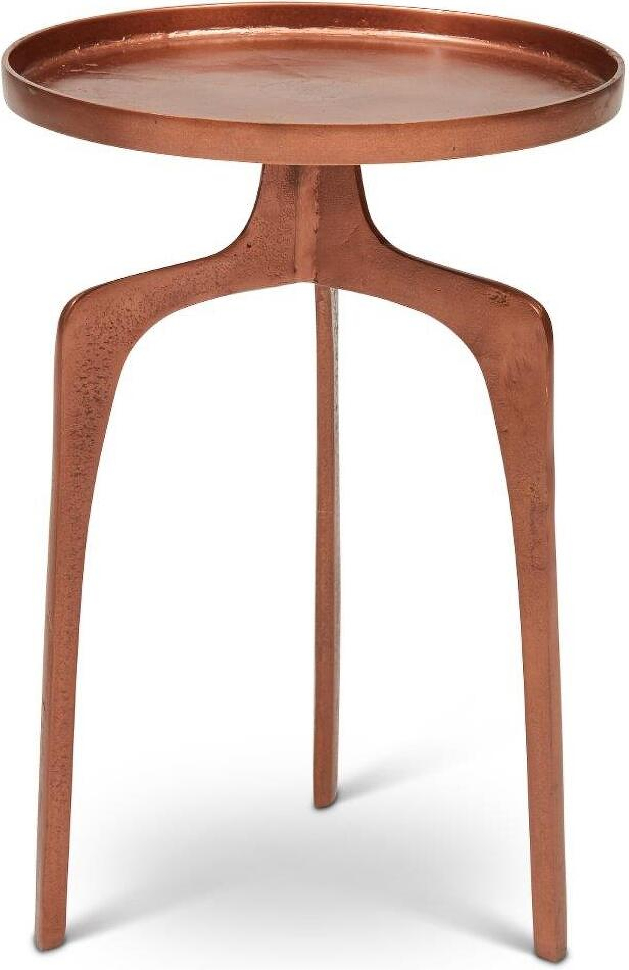 Elements Vinya End Table In Vintage Copper by Urbia | 1StopBedrooms