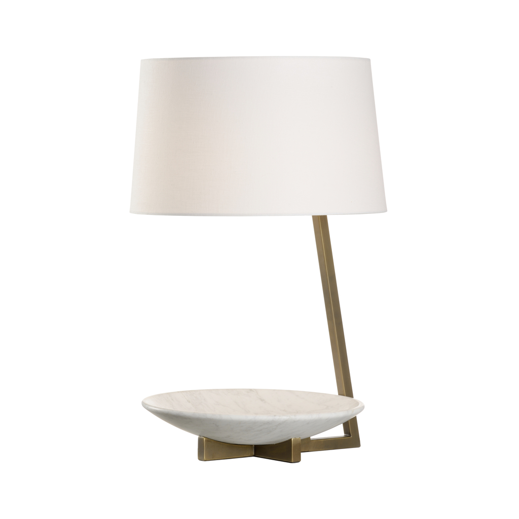 Elgin Lamp In White and Cream by Wildwood | 1StopBedrooms