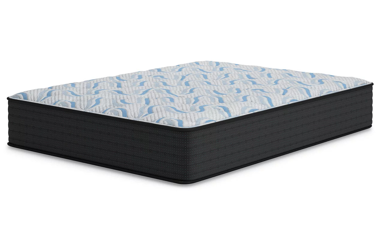 Elite Springs Firm Full Mattress In Gray and Blue by Ashley Furniture ...