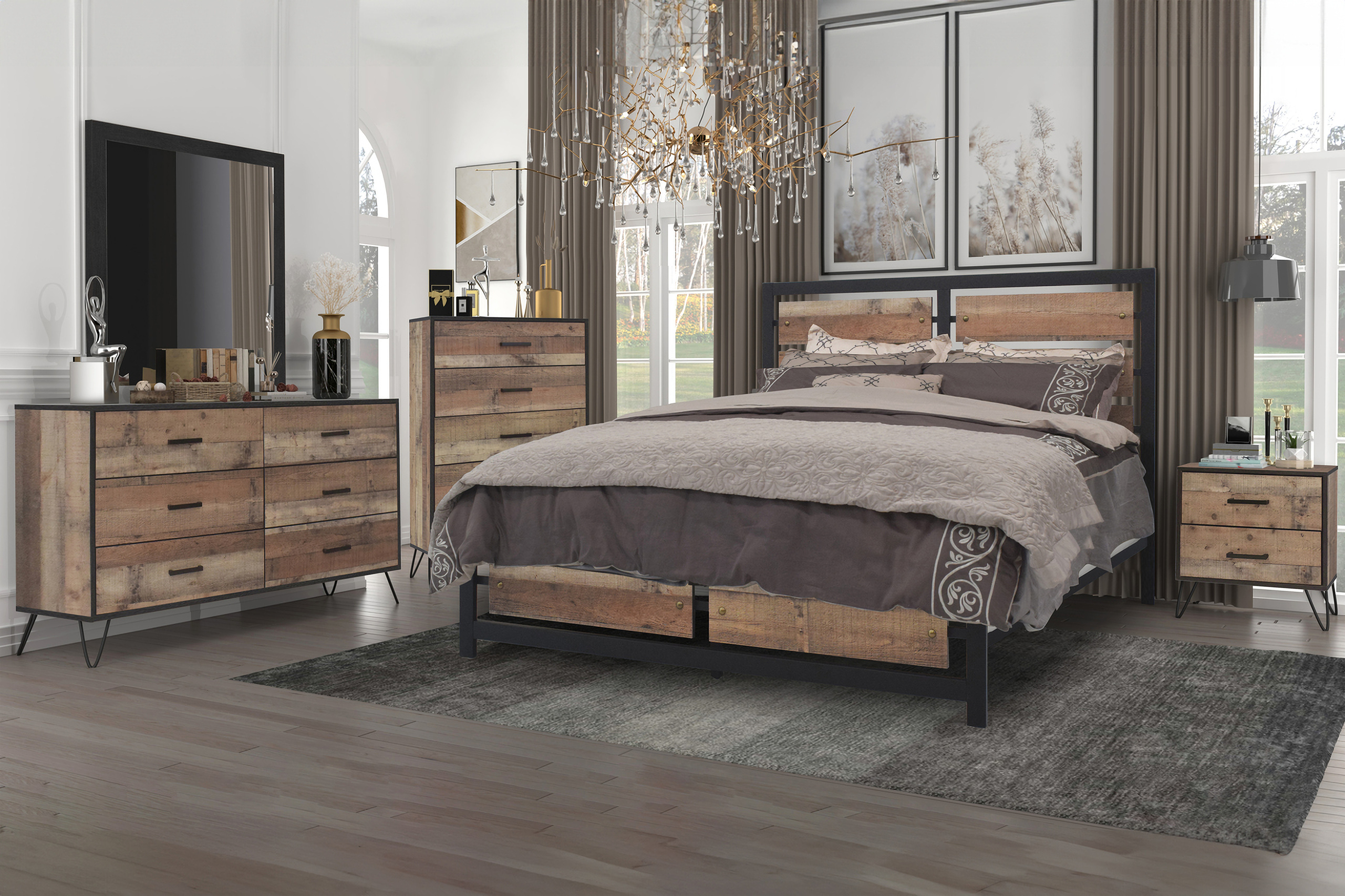 Elk River Bedroom Set In Rustic by New Classic | 1StopBedrooms
