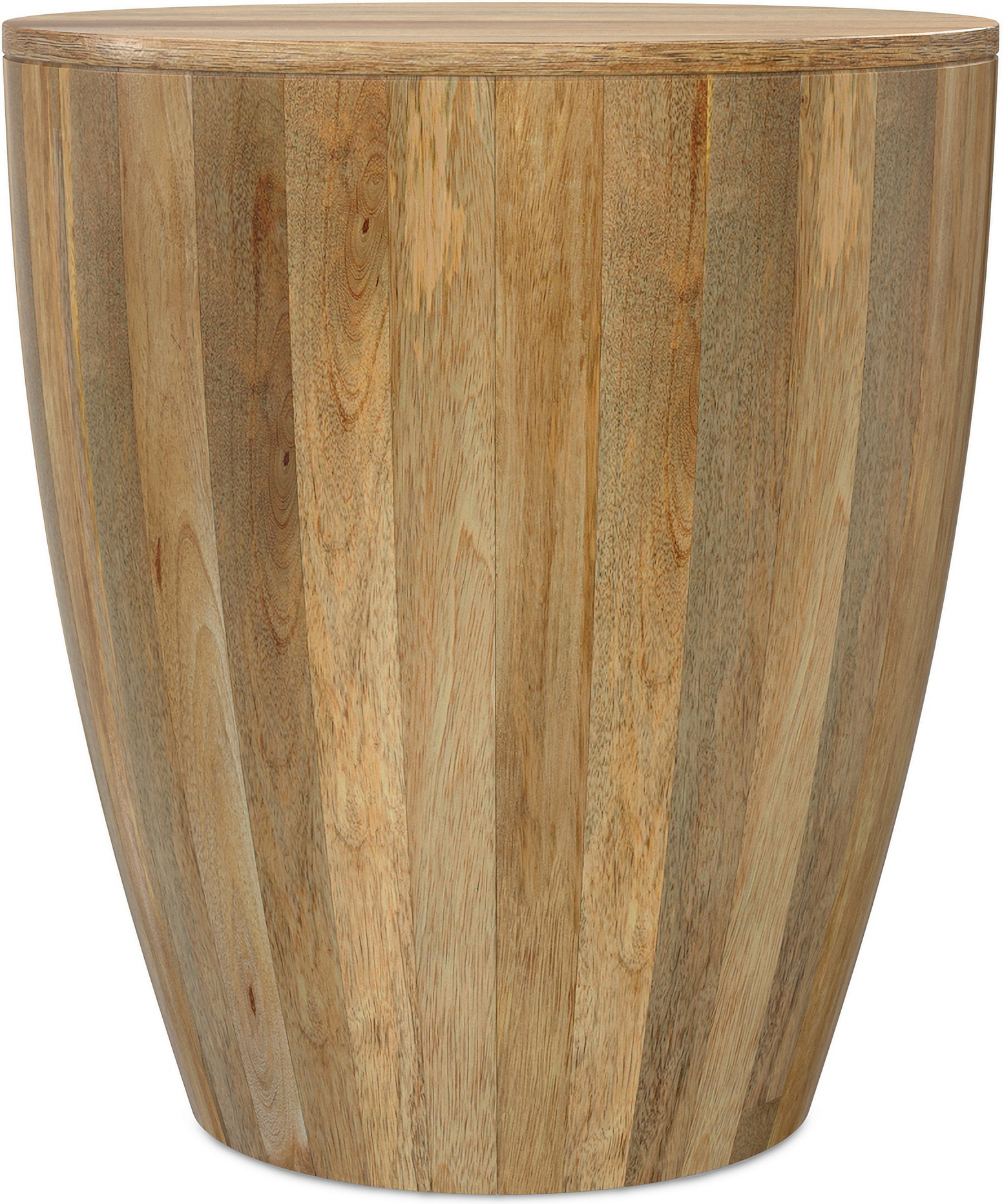 Elmbrook Solid Mango Side Table In Natural by Simpli Home | 1StopBedrooms