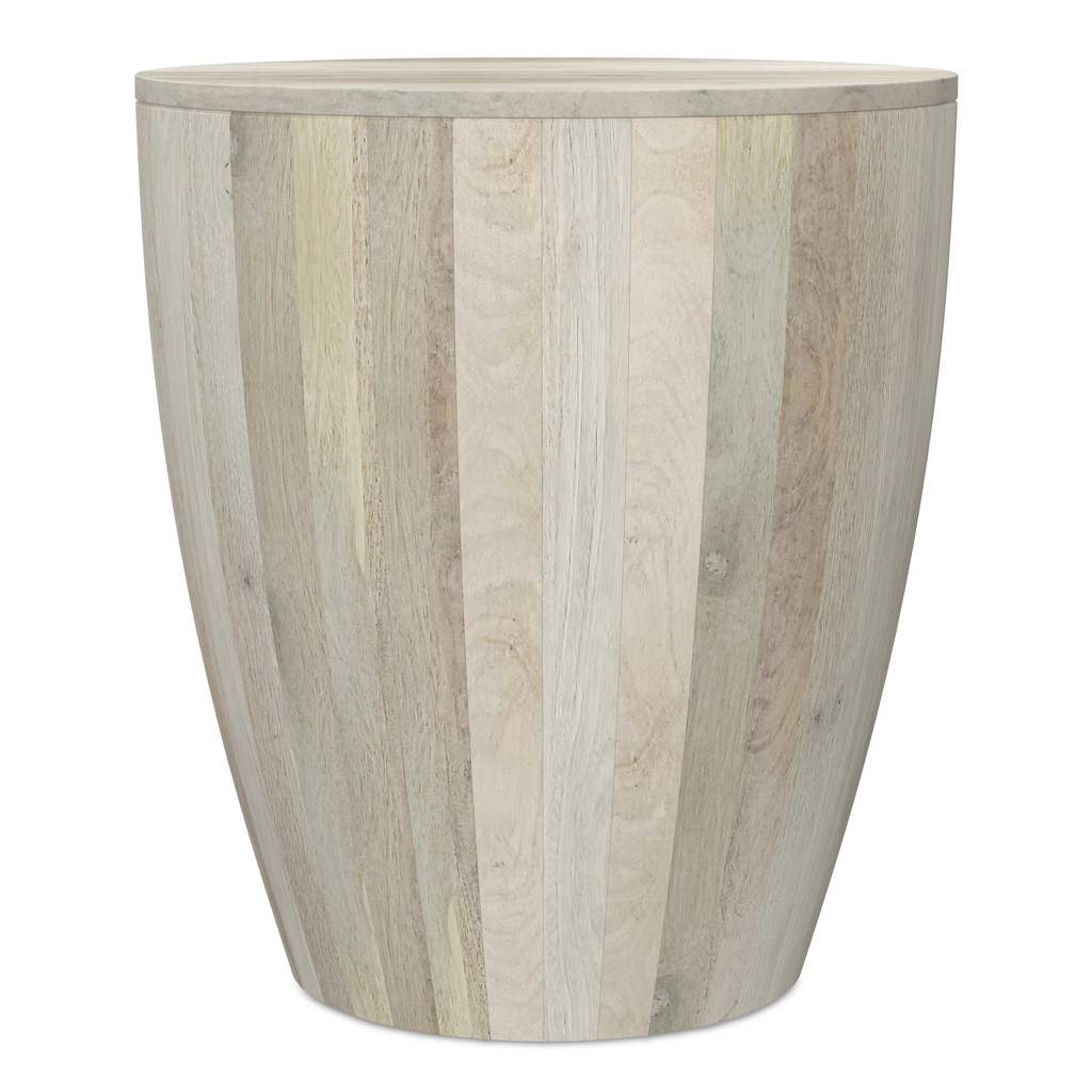 Elmbrook Solid Mango Side Table In White Wash by Simpli Home ...
