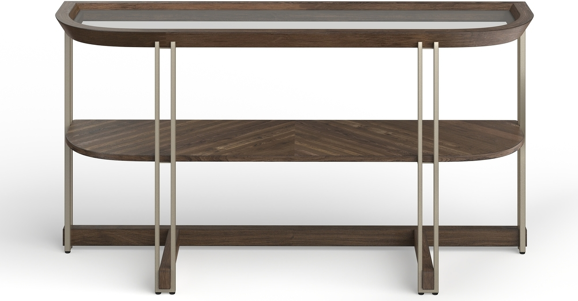 Elora Demilune Sofa Table by Magnussen | 1StopBedrooms