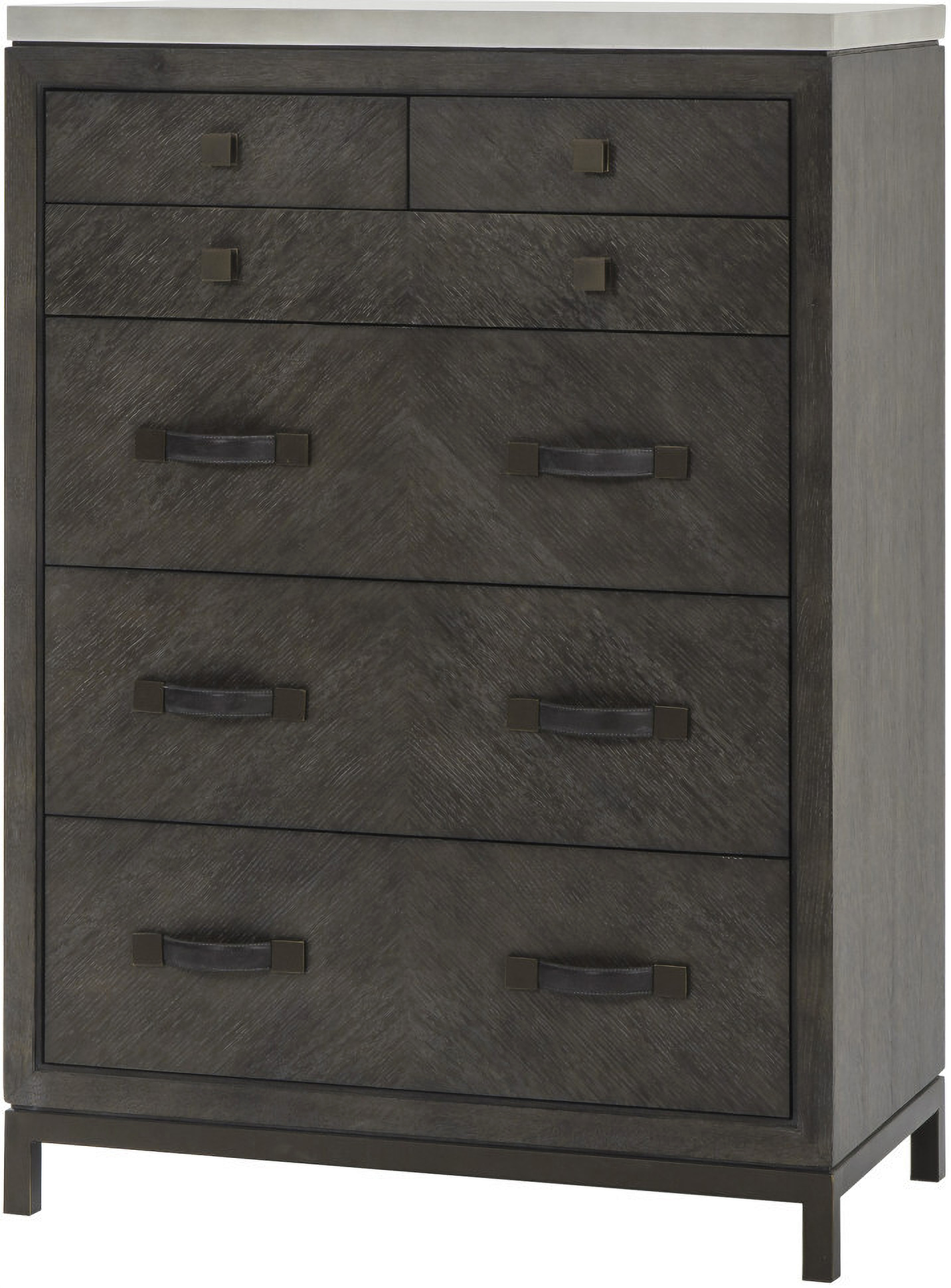 Emerson Tall 6 Drawer Chest In Brown by Sonder Living | 1StopBedrooms Emerson Tall 6 Drawer Chest In Brown by Sonder Living | 1StopBedrooms