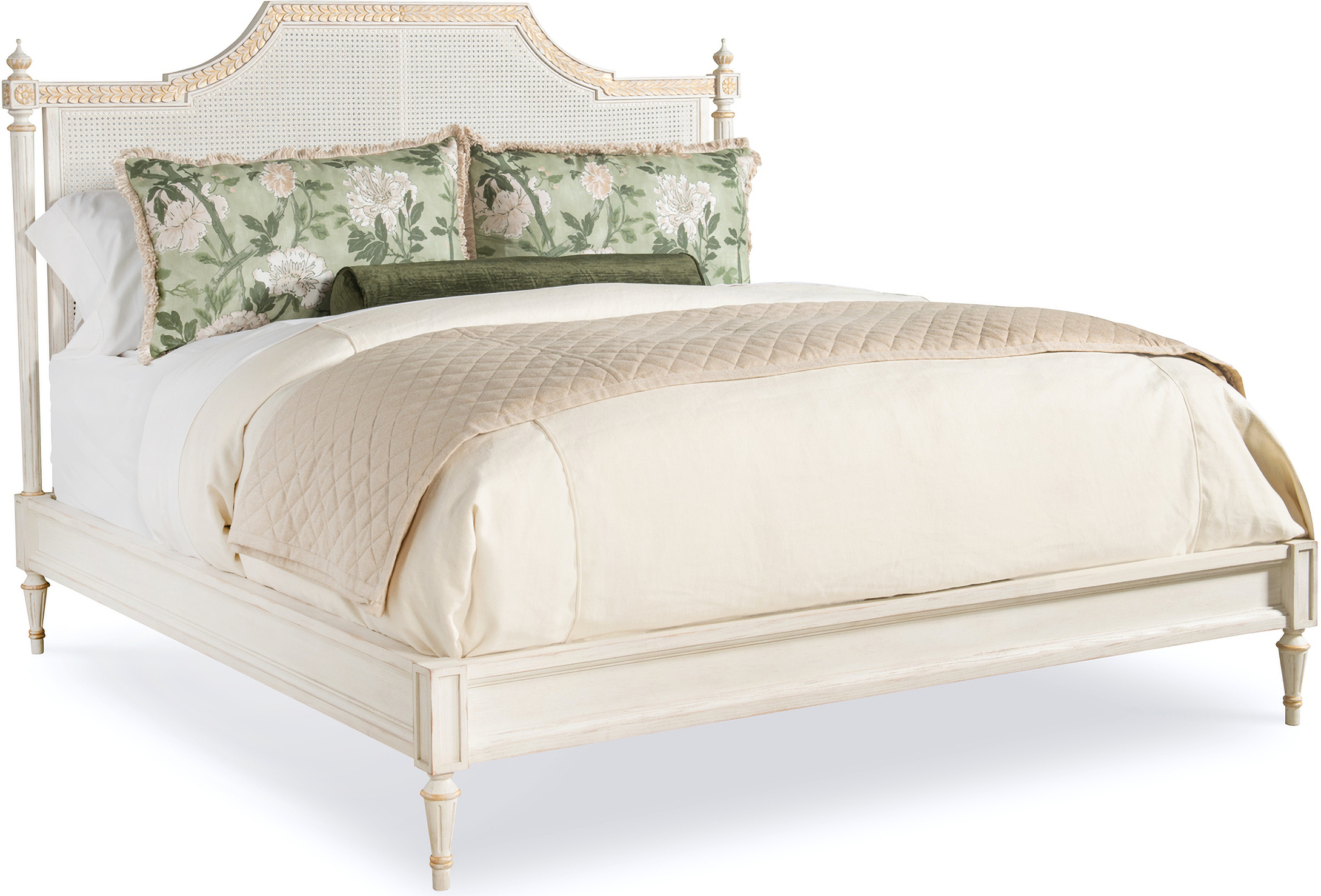 Emily Bed - Queen In White Wash by Century Furniture | 1StopBedrooms