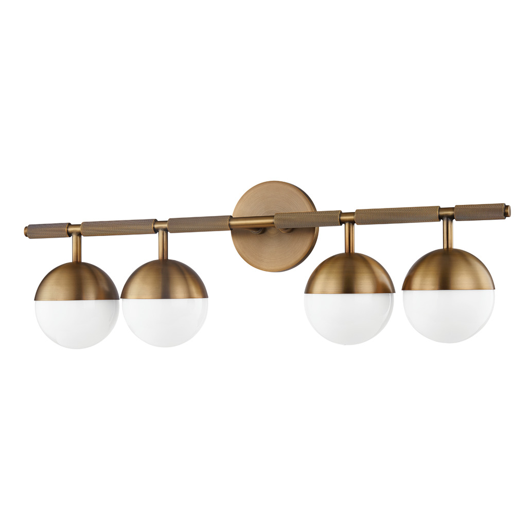 Enson Bath And Vanity In Patina Brass by Troy Lighting | 1StopBedrooms