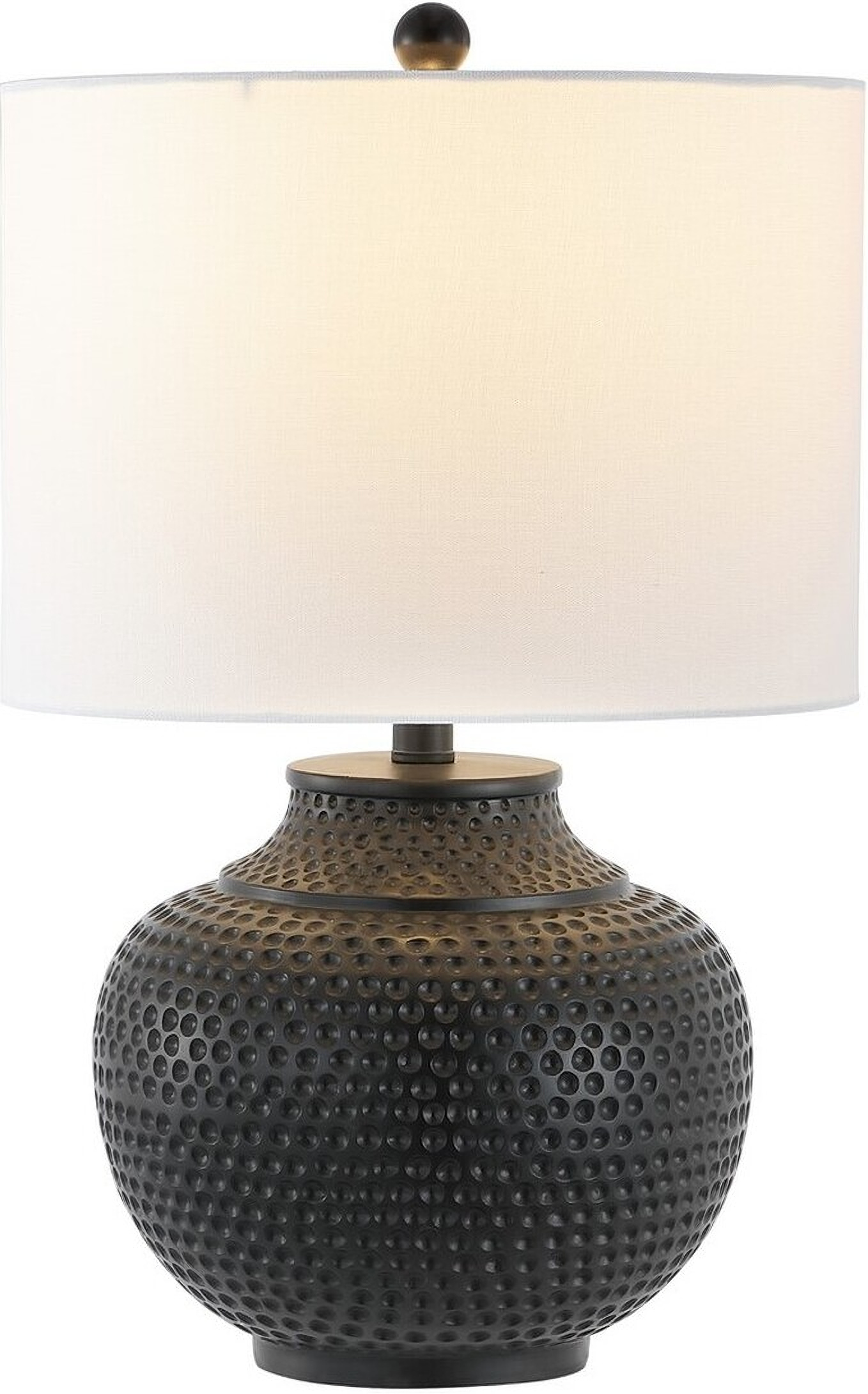 er Table Lamp in Matte Black by Safavieh | 1StopBedrooms
