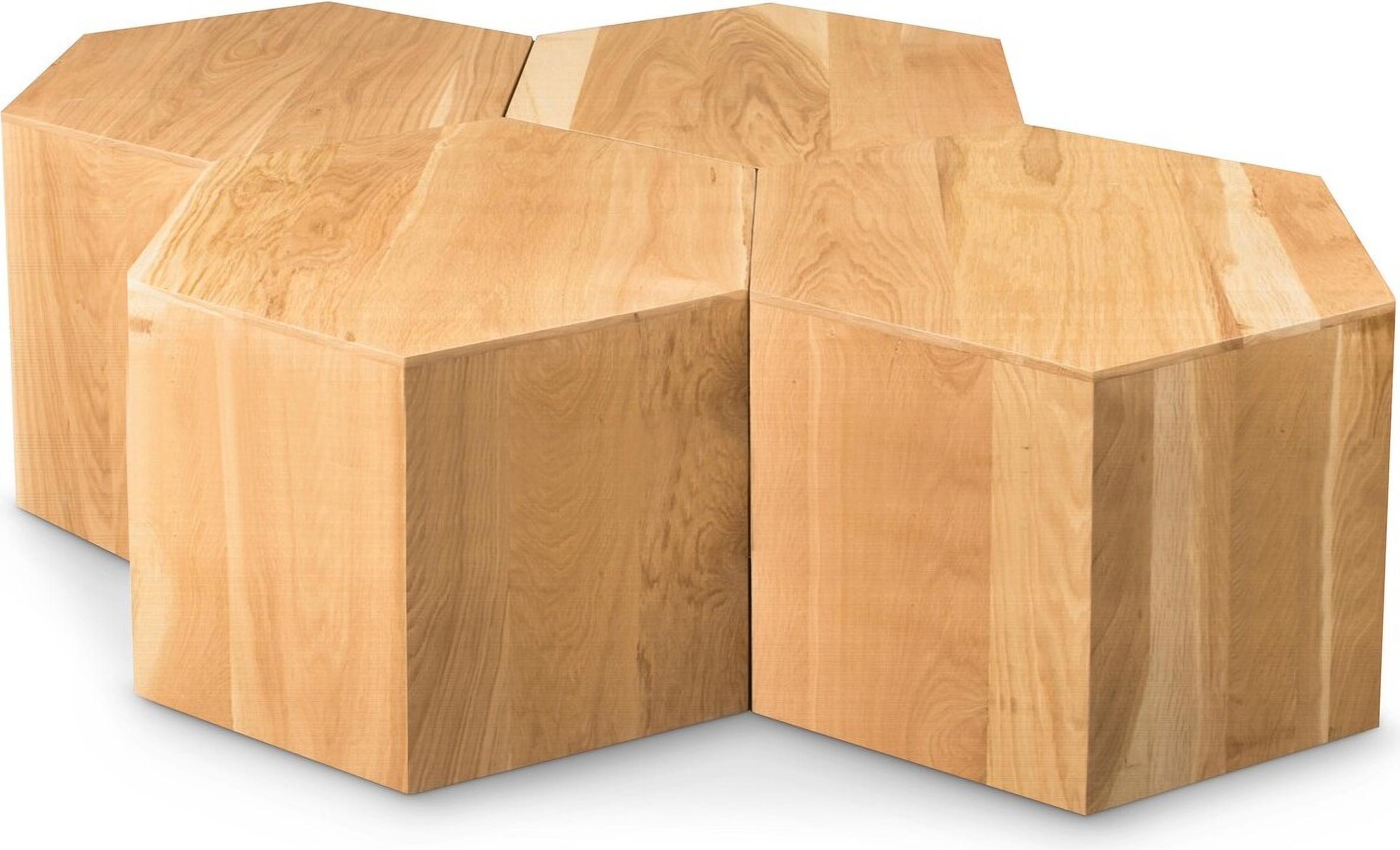 Eternal 4 Piece Coffee Table In Natural by Meridian | 1StopBedrooms